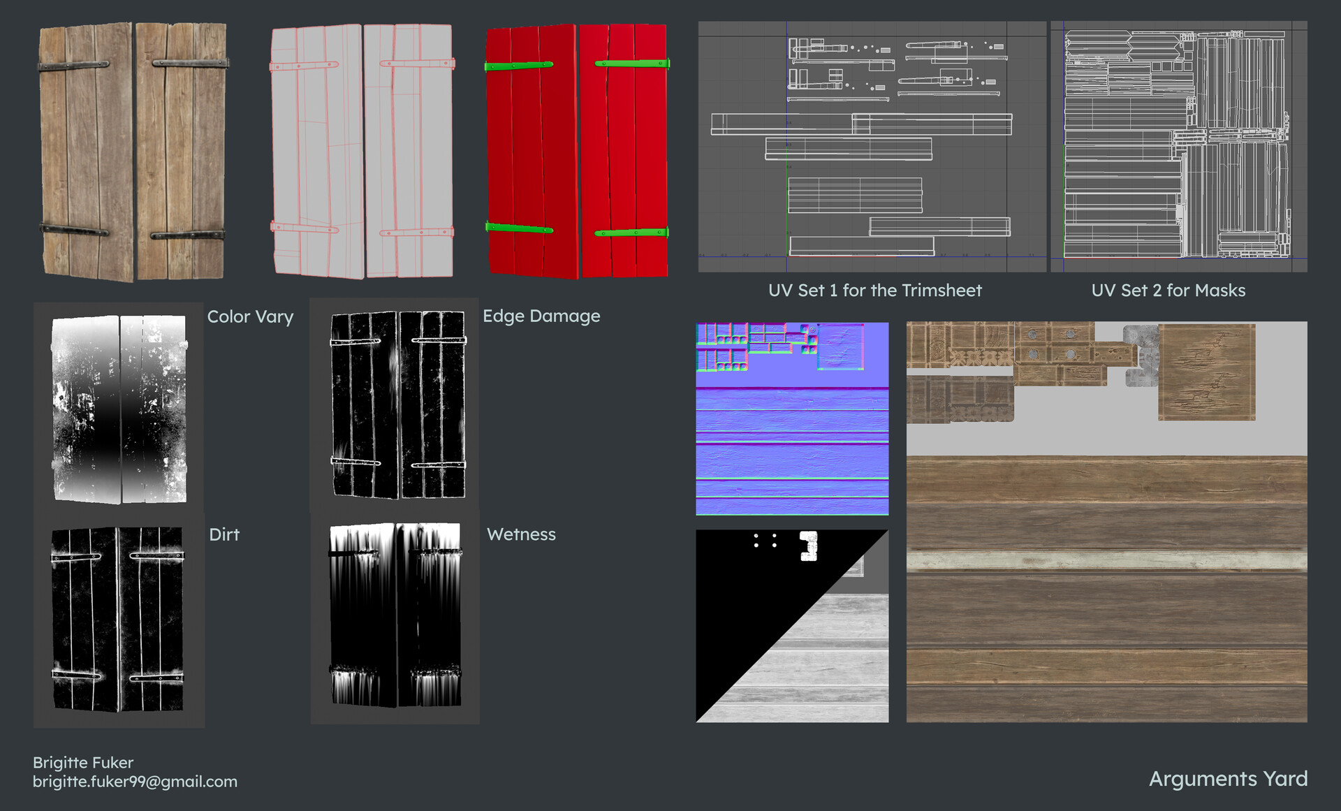 Brigitte Fuker - Arguments Yard
