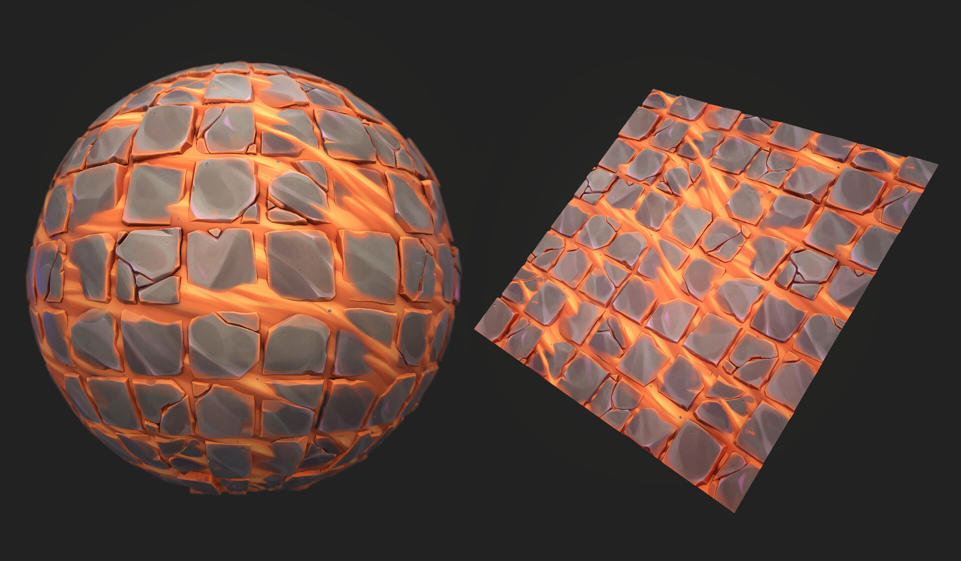 Chase Morello - Stylized Sandy-Stone Floor Material