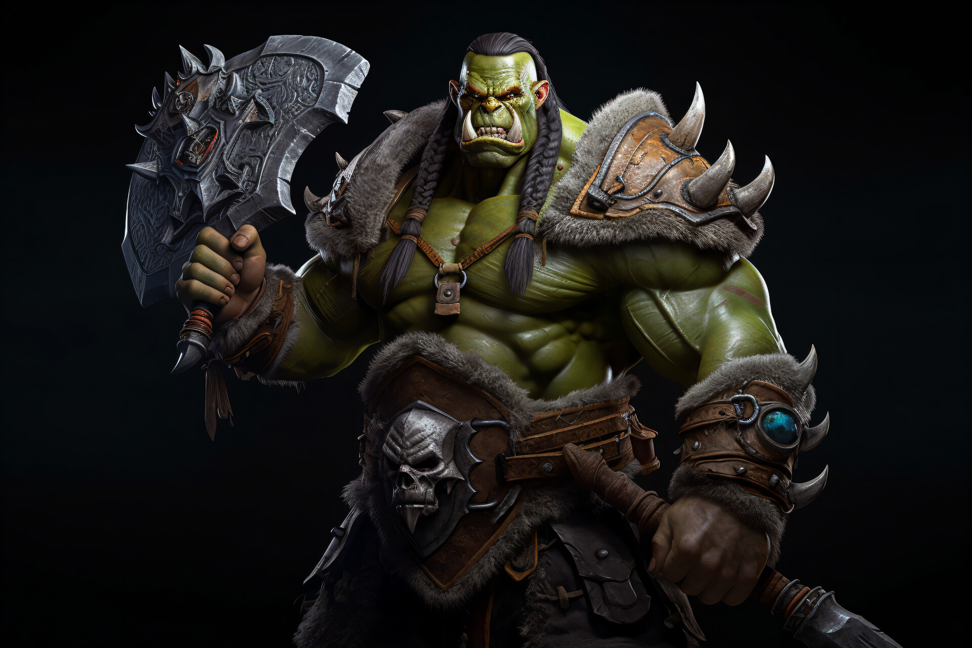 ArtStation - World of Warcraft 3D Game Character