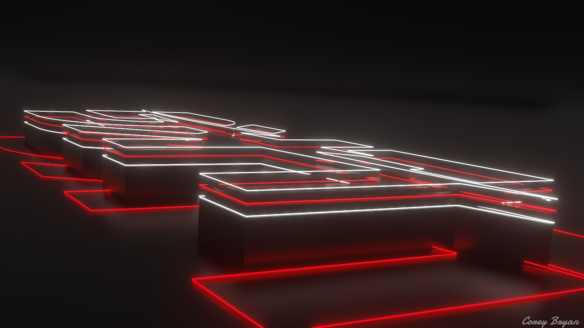 Corey Bryan - LKG Neon Logo