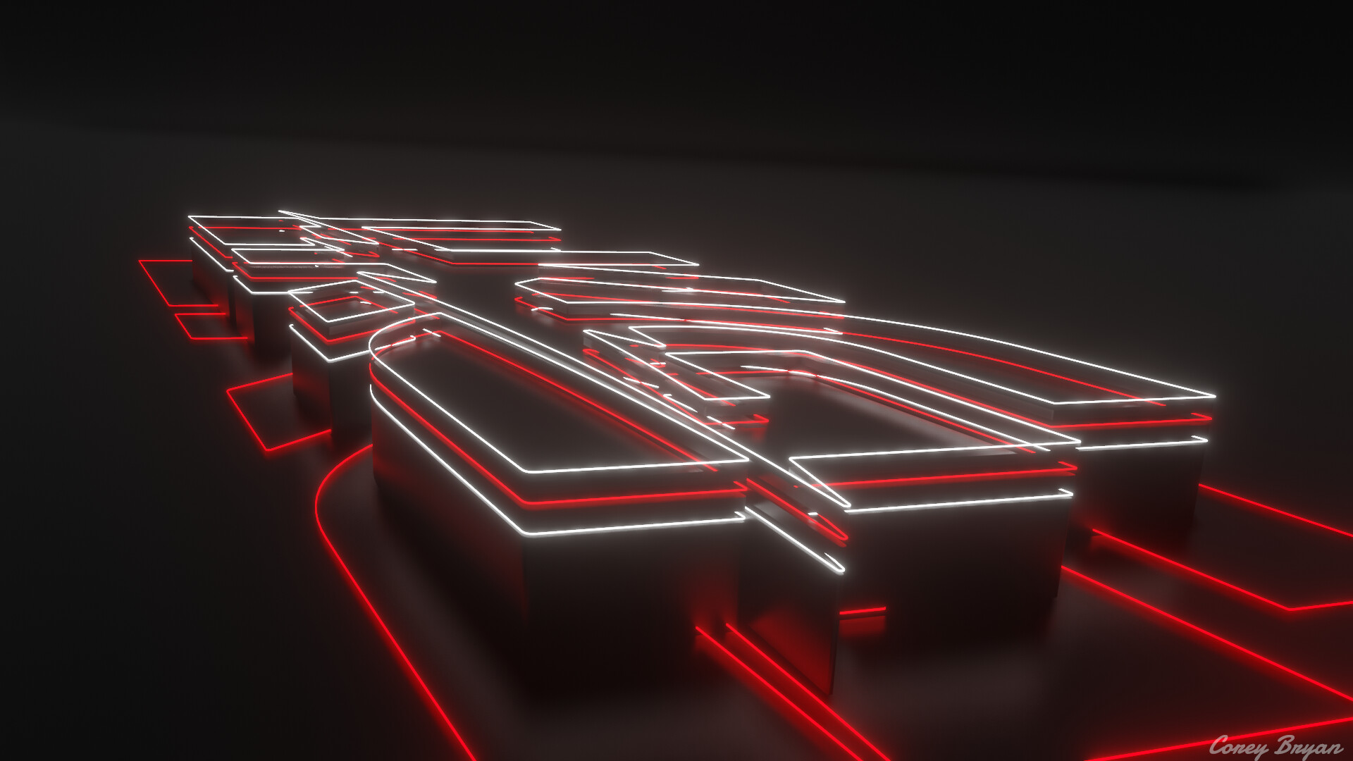 Corey Bryan - LKG Neon Logo