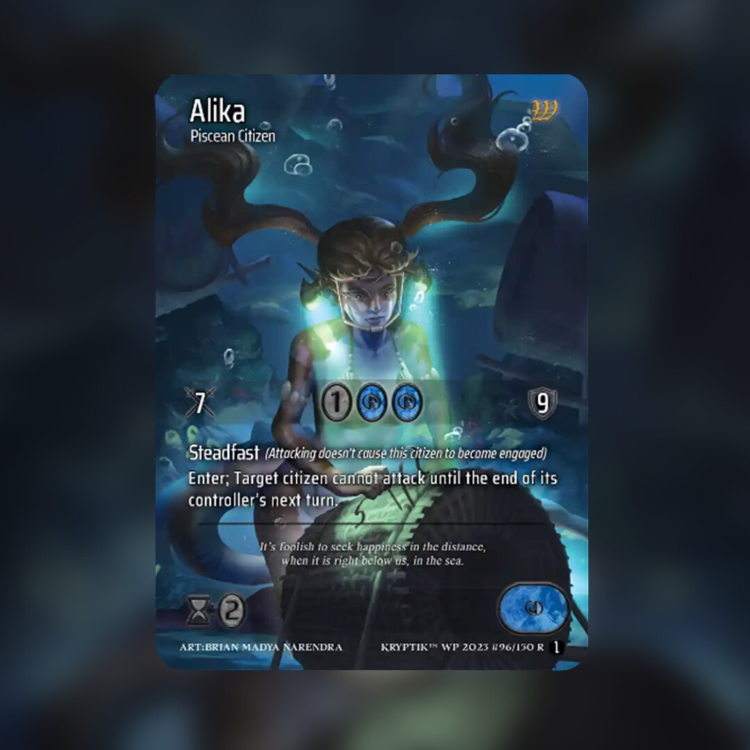 Brian Narendra - Alika - Kryptik TCG