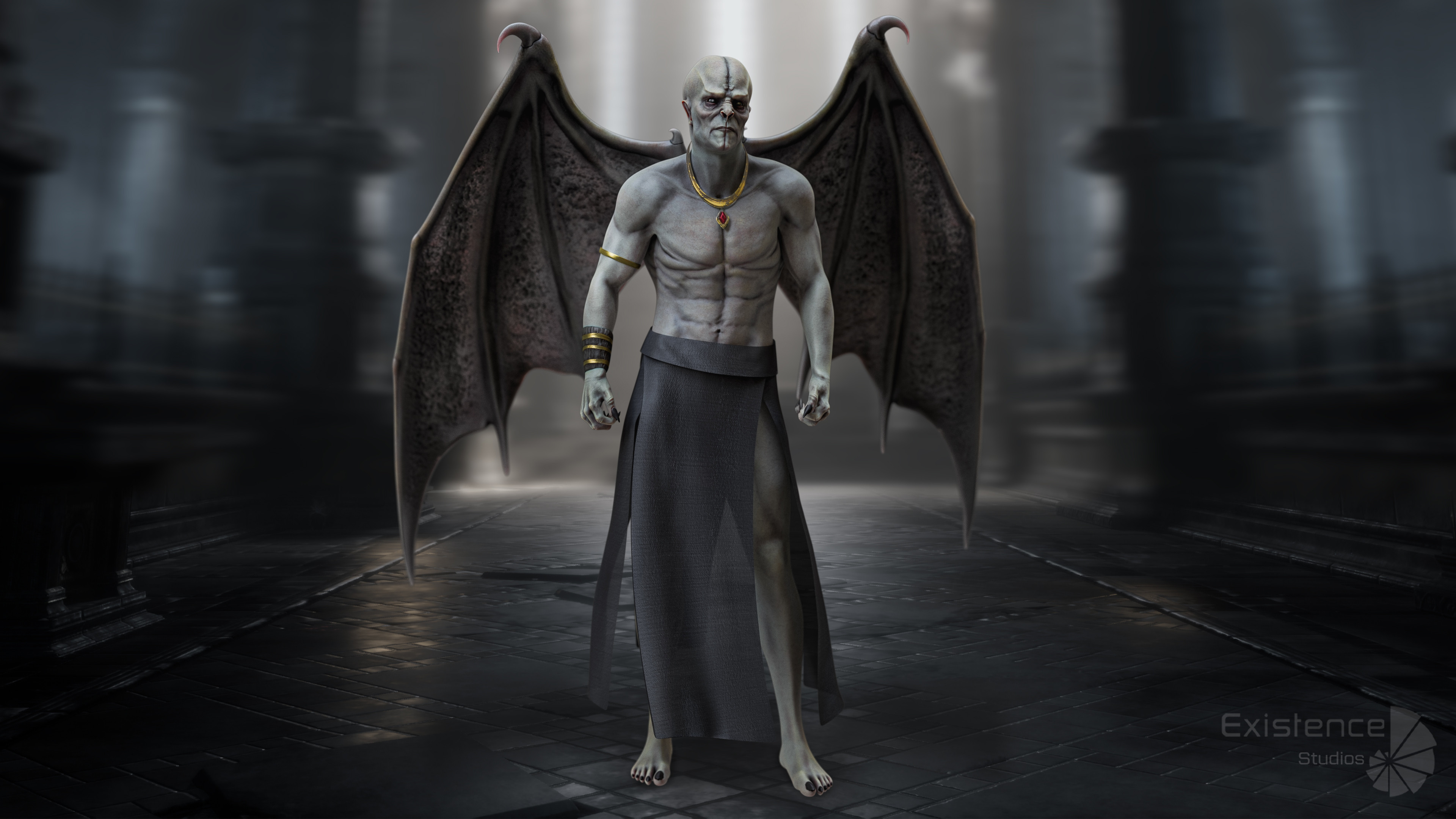 Existence - Count Dracula Vampire - Low Poly Realistic Monsters ...