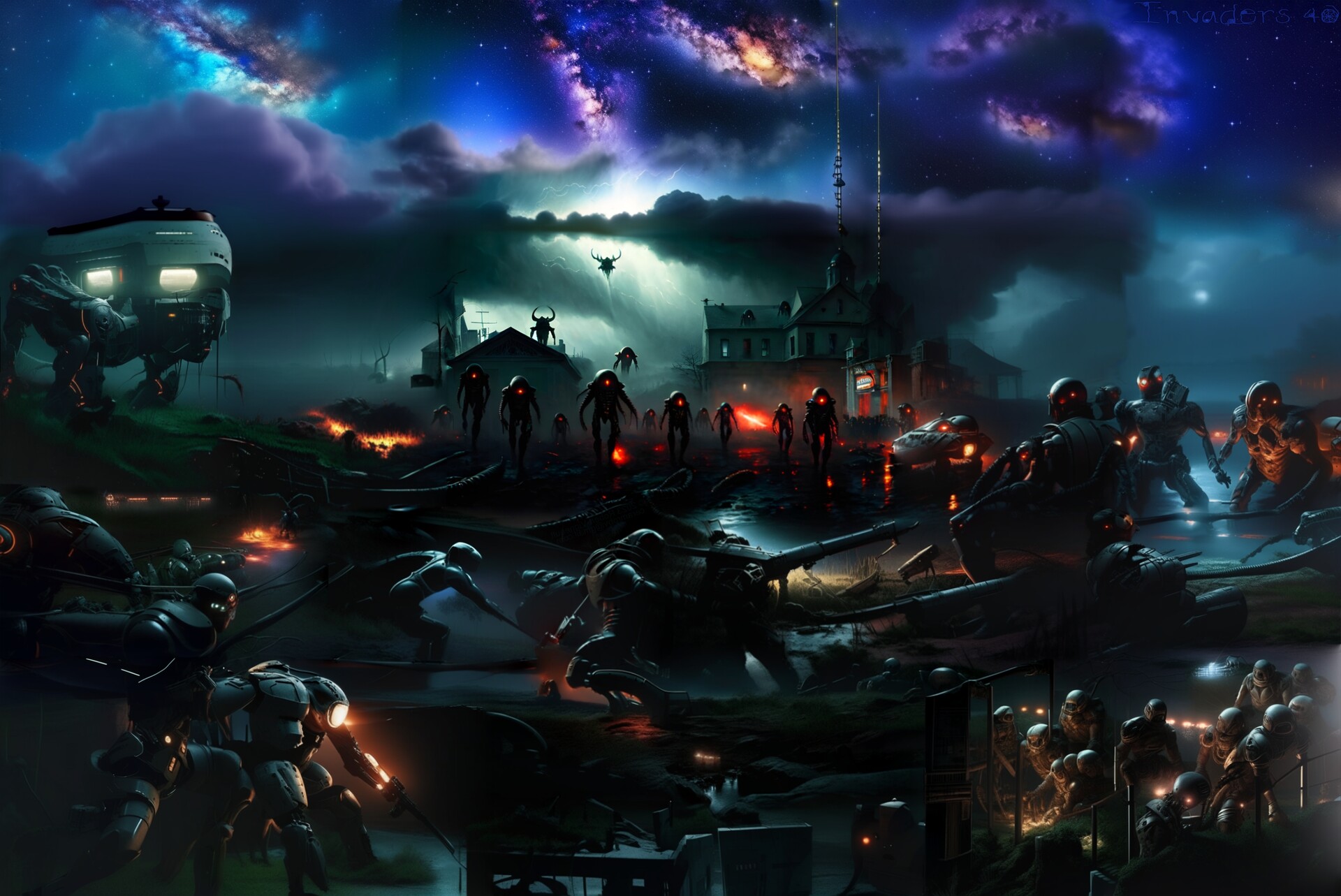 ArtStation - Invaders 40