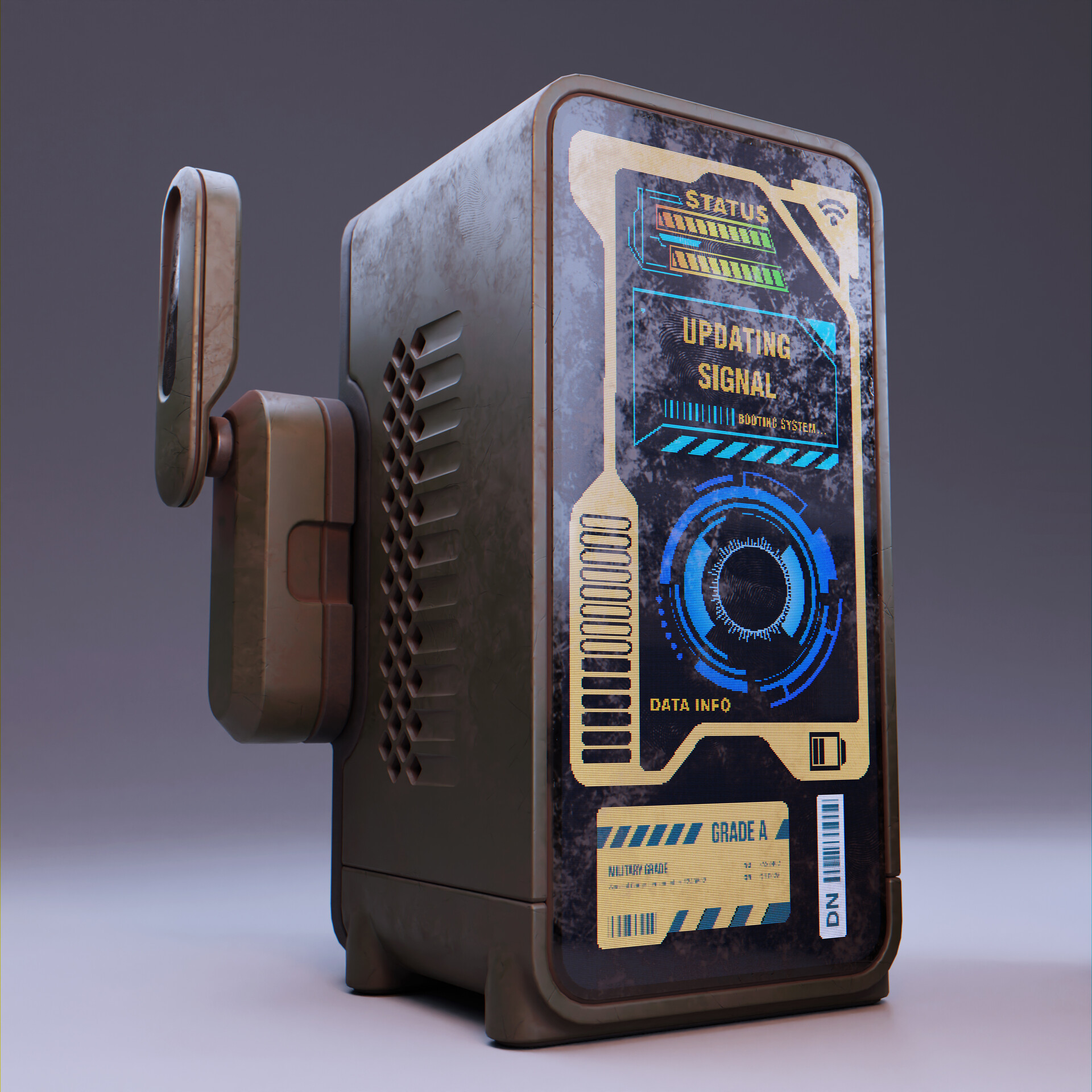 ArtStation - Equipment Scanning device