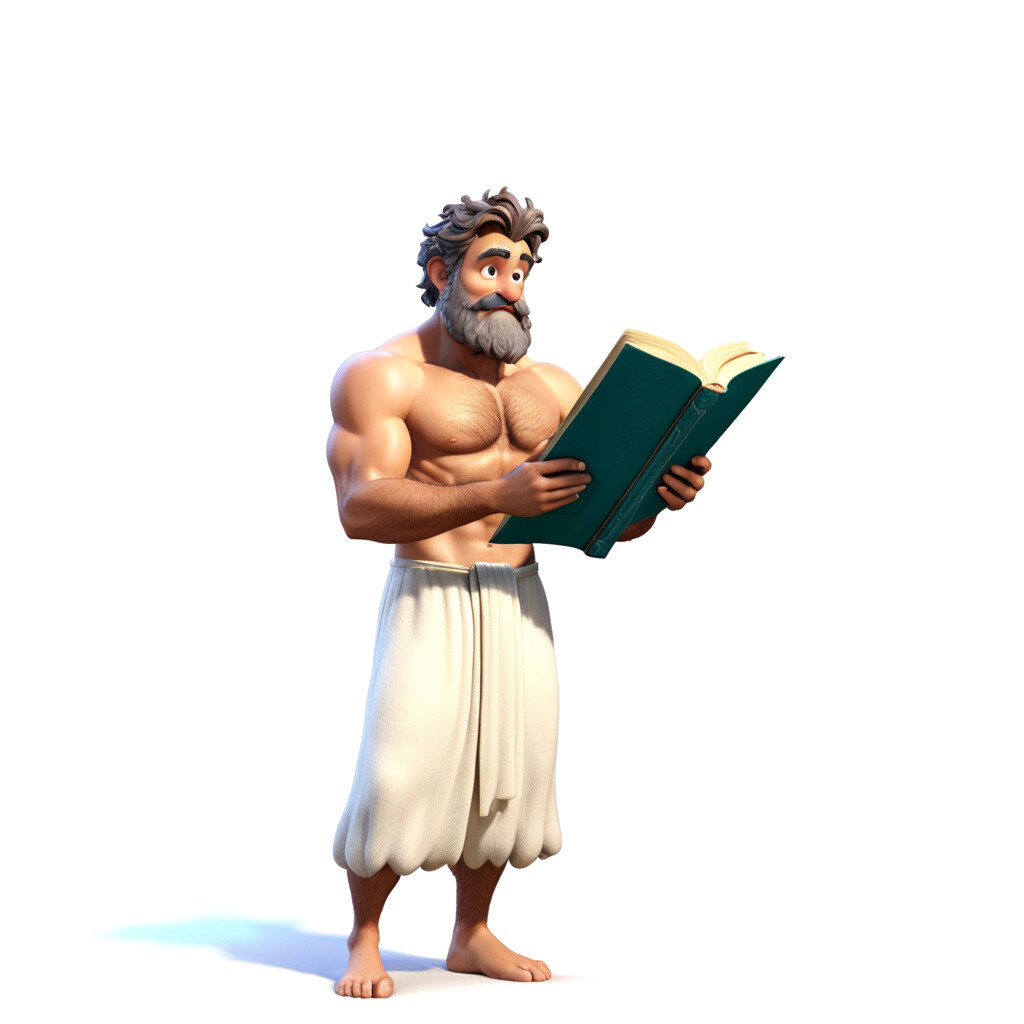 ArtStation - book reader