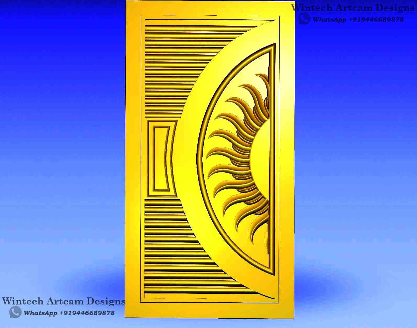 Krishnaa - ArtCAM 3D Door Designs