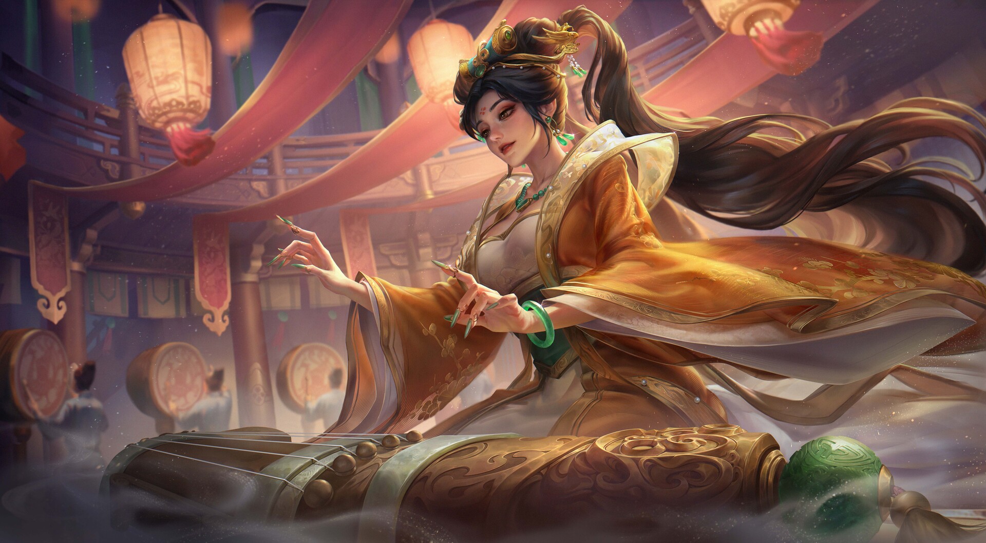 ArtStation - Sona- League of Legends CN promotional illustration