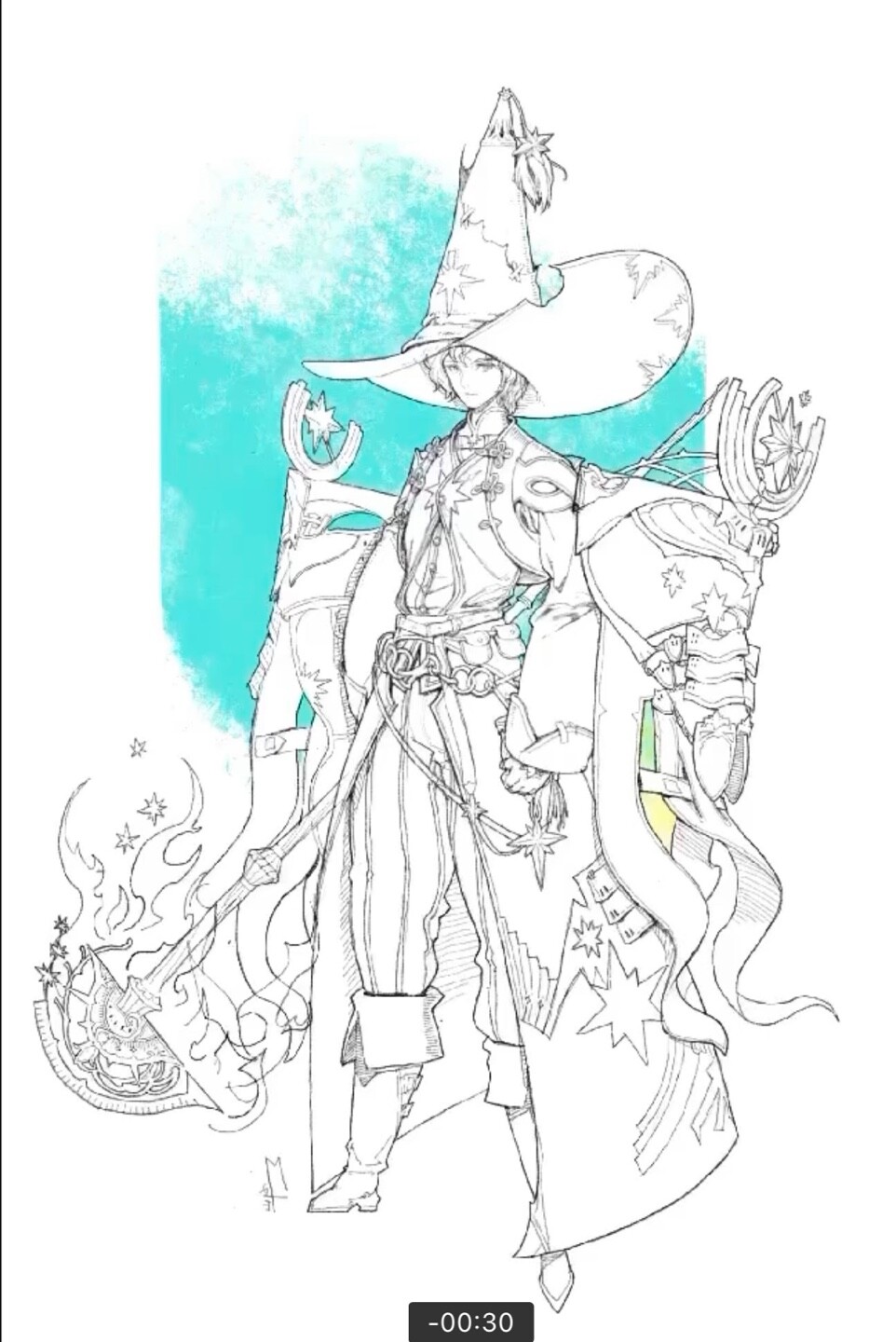 ArtStation - FF Wizard