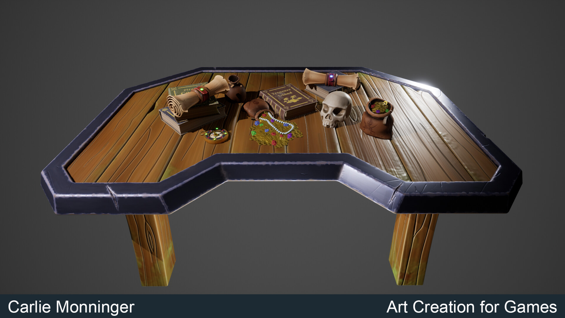 ArtStation - Pirate Table