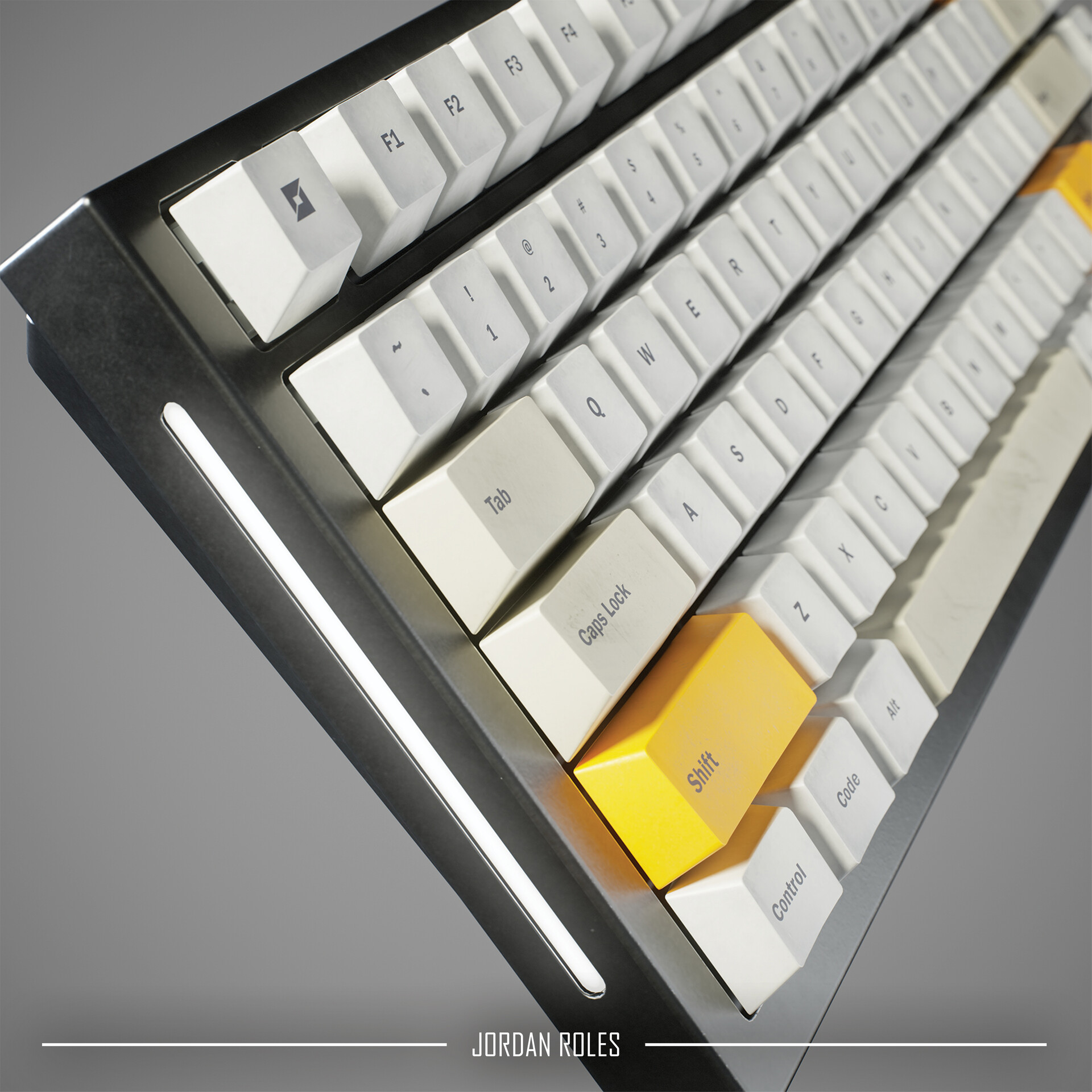 Jordan Roles Portfolio - Mechanical Keyboard (GMMK Pro) - Realistic ...