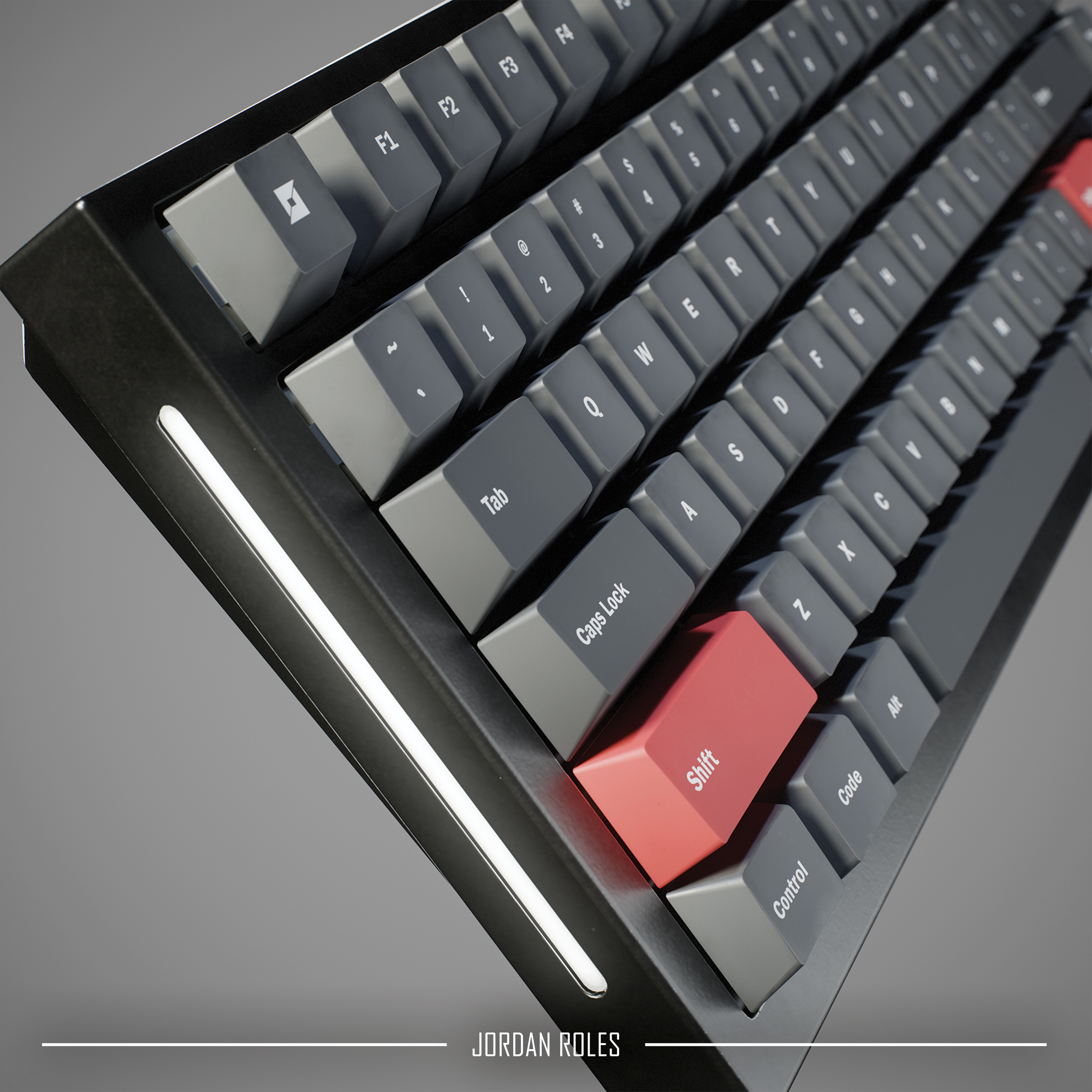 Jordan Roles Portfolio - Mechanical Keyboard (GMMK Pro) - Realistic ...