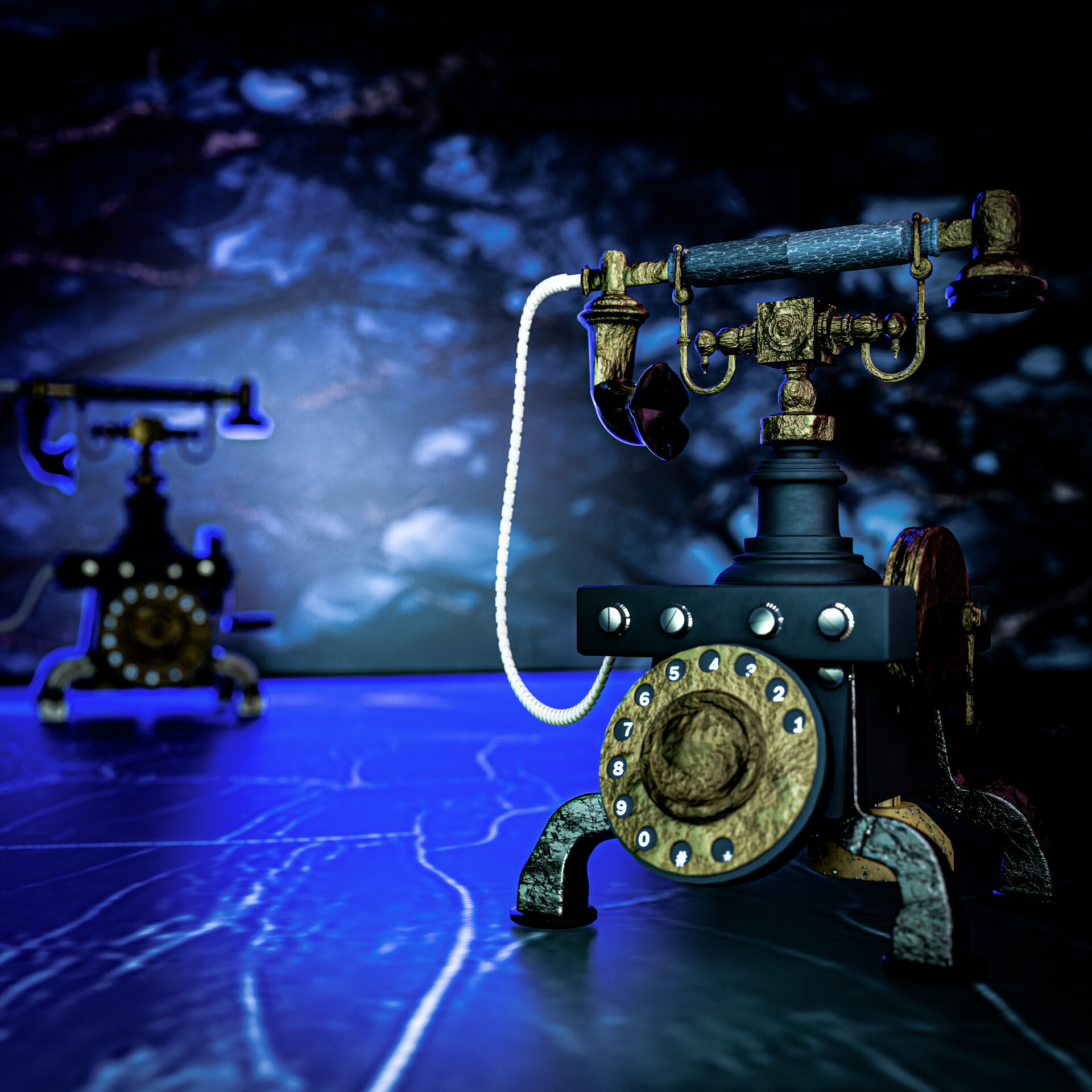 ArtStation - Old Phone