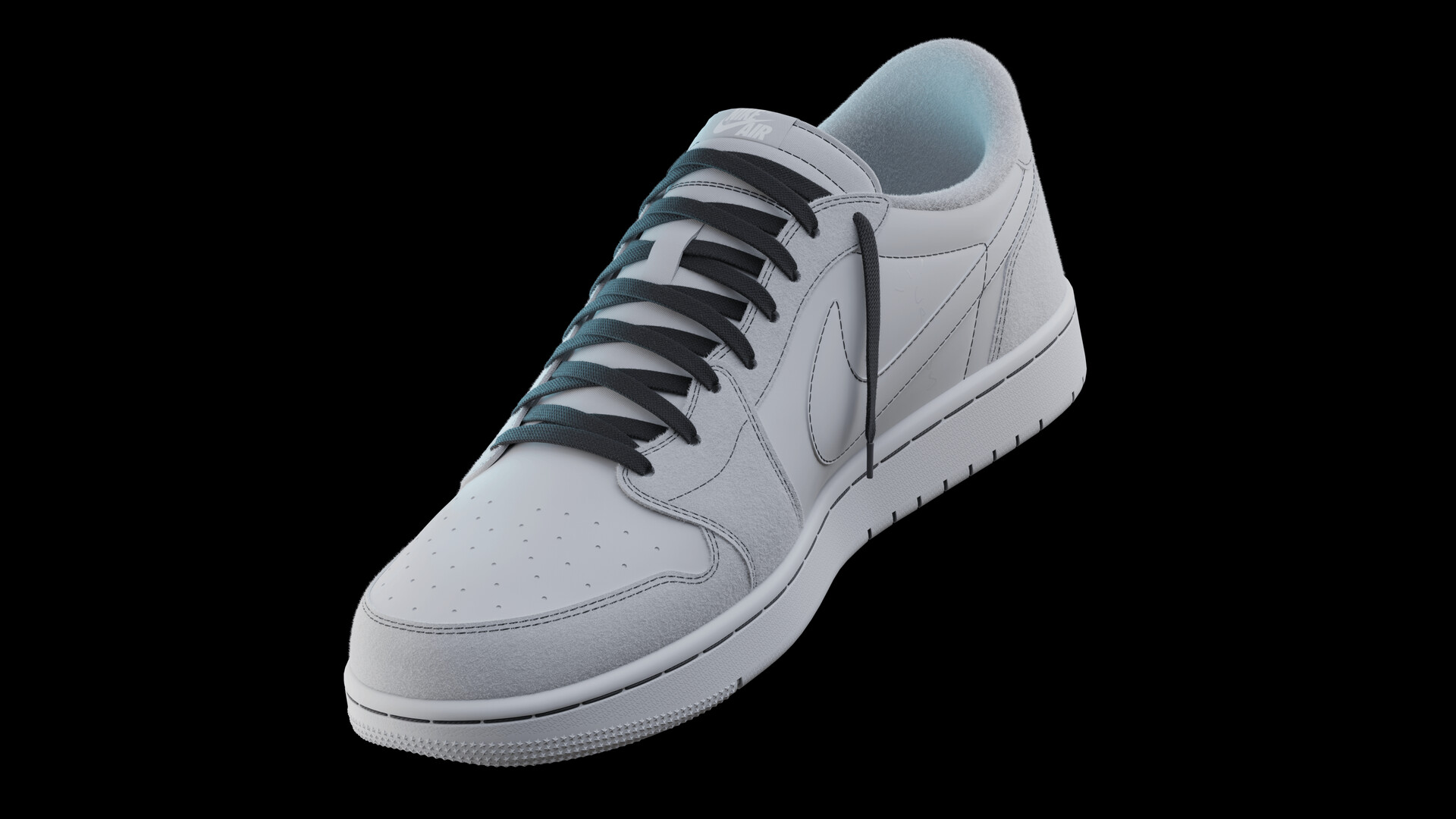 ArtStation - Nike Jordan 1 Low