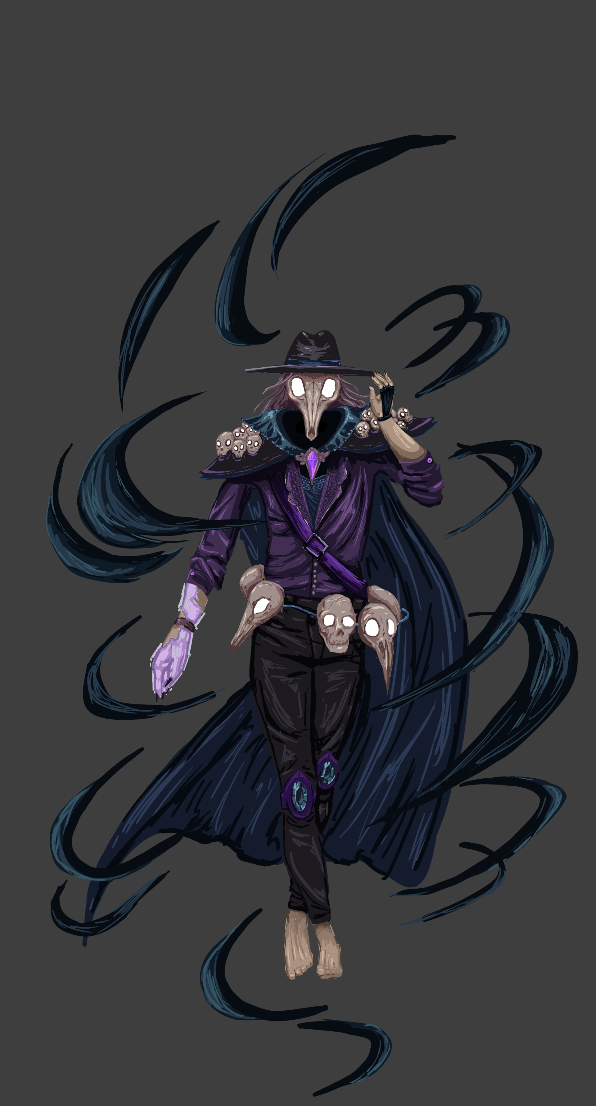 ArtStation - Drude, demon of nightmares, game concept art