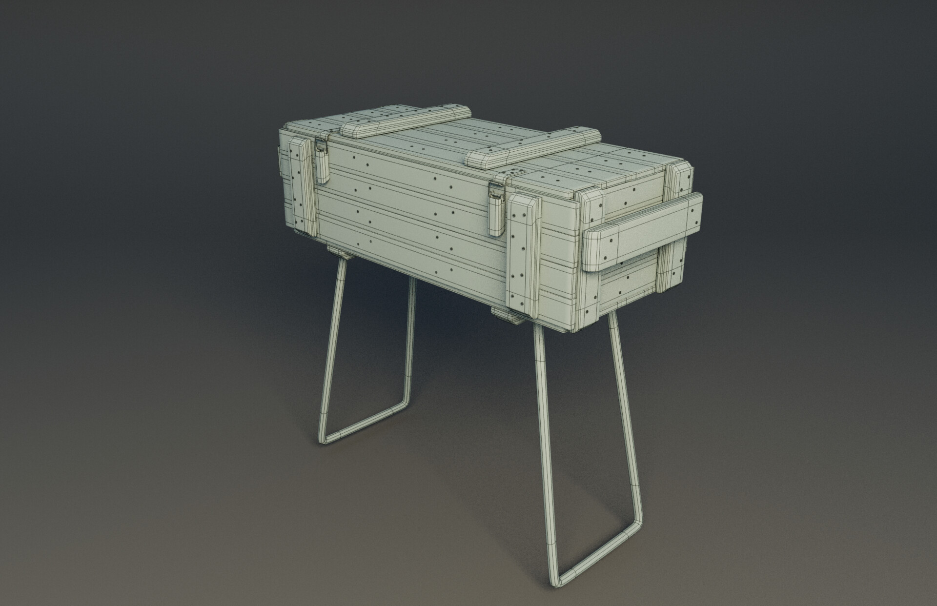ArtStation - Asset Modeling: Crate Type A