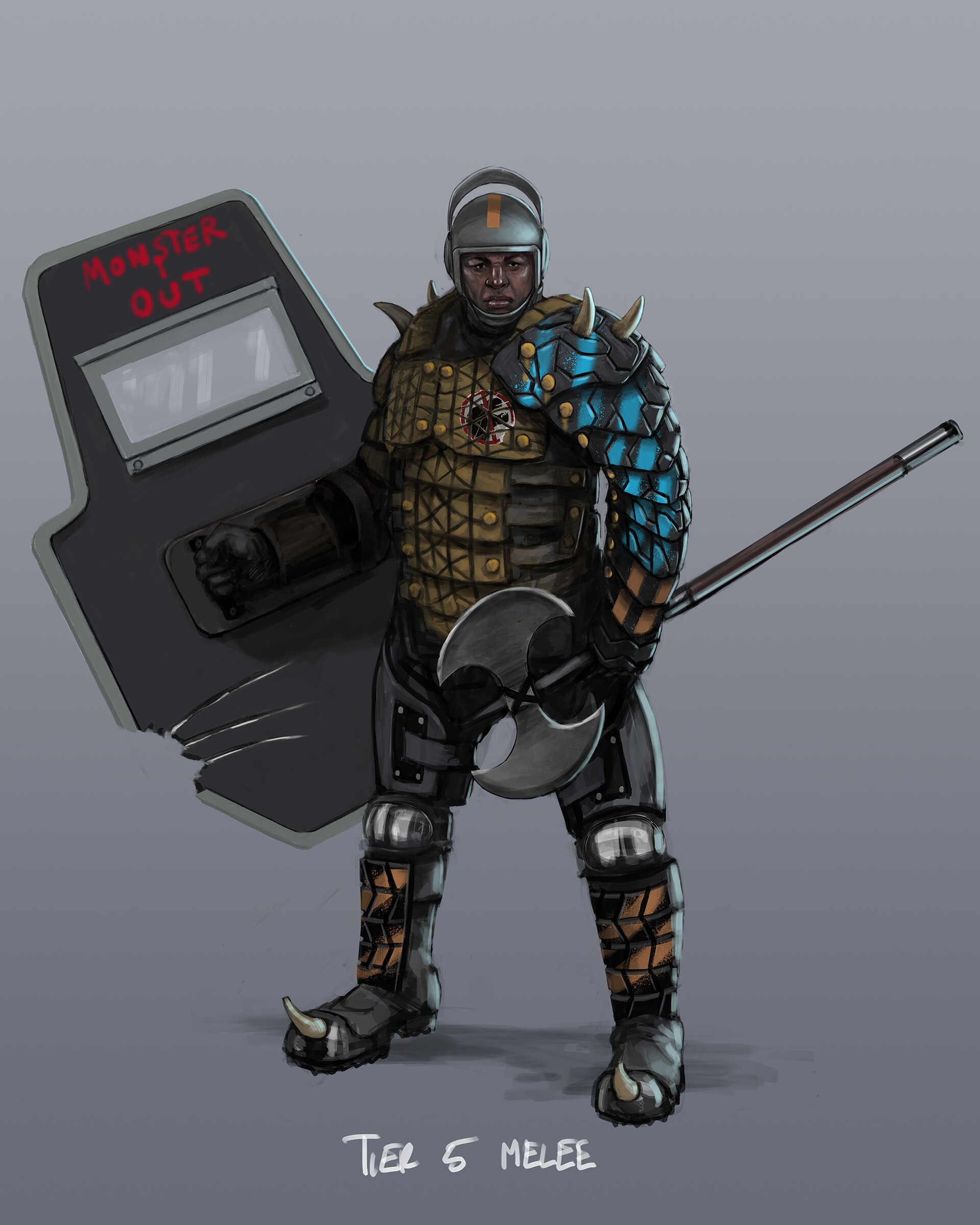 ArtStation - Character concept art options from upcoming game