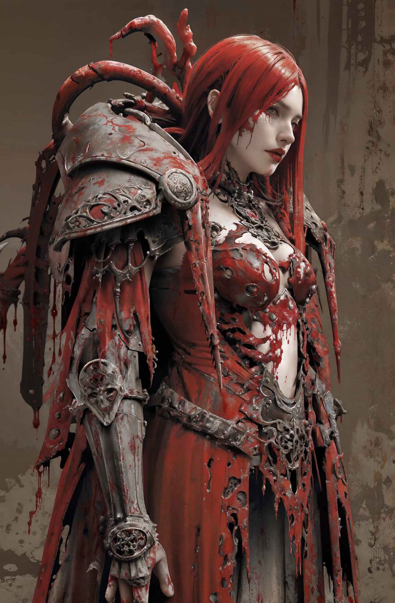 ArtStation - Bloodmancer series: blood witch🩸