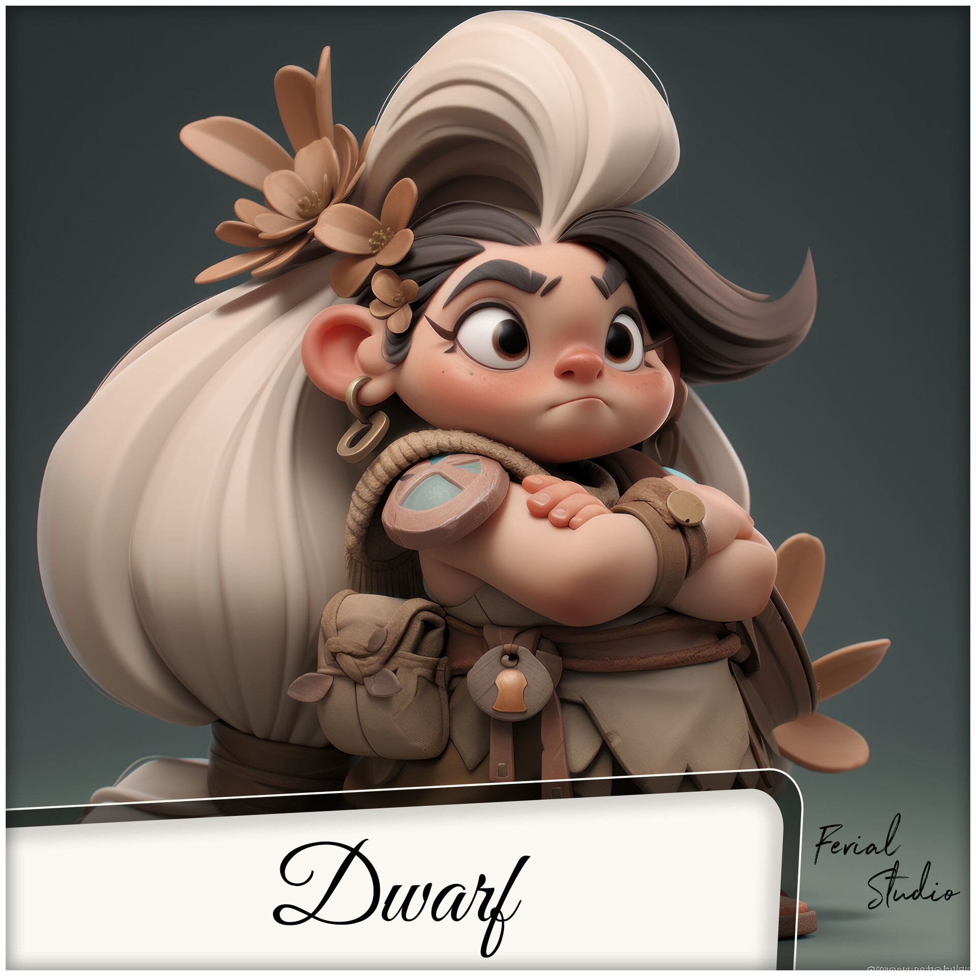 ArtStation - 🔹320 Dwarf Character - Stylized Reference Image Pack v.8