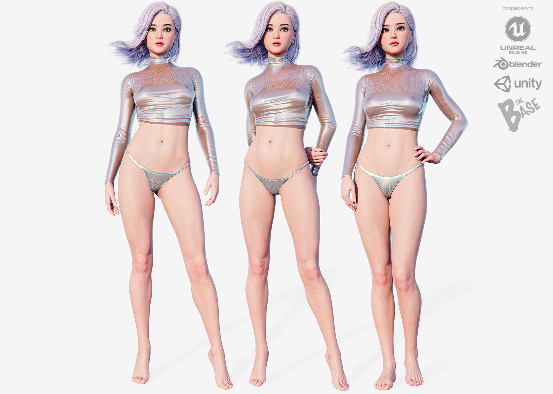 ArtStation - Yumi Underwear
