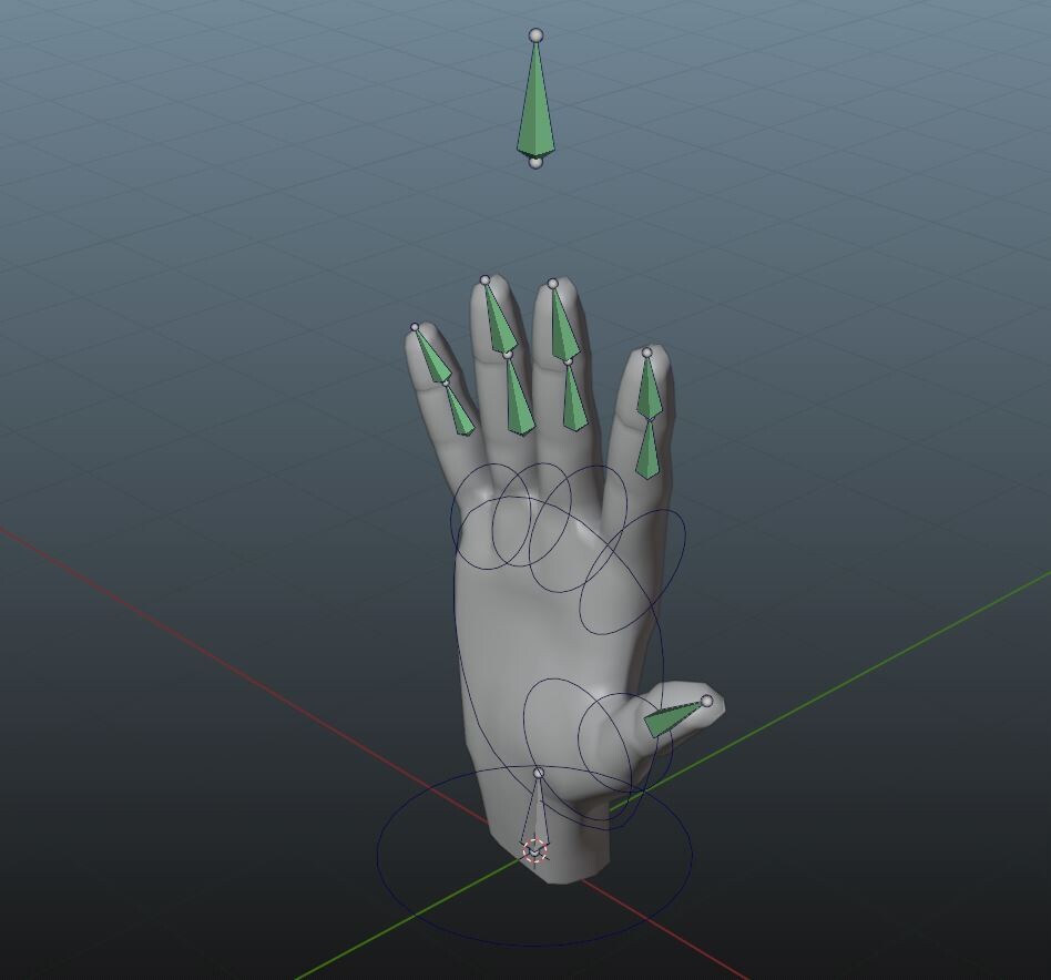 ArtStation - Finger Rigging Exercise