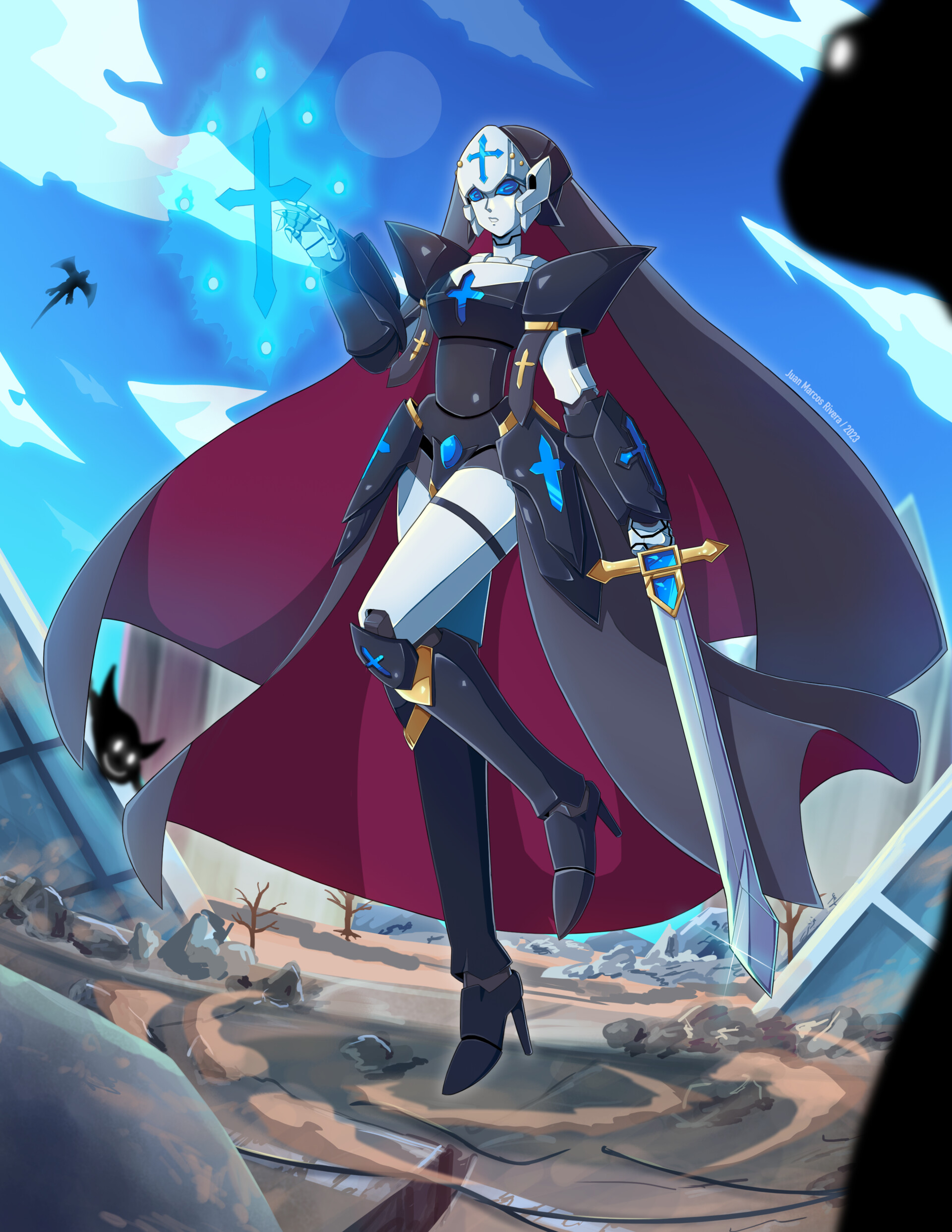 ArtStation - Holy Liberator Sistaria