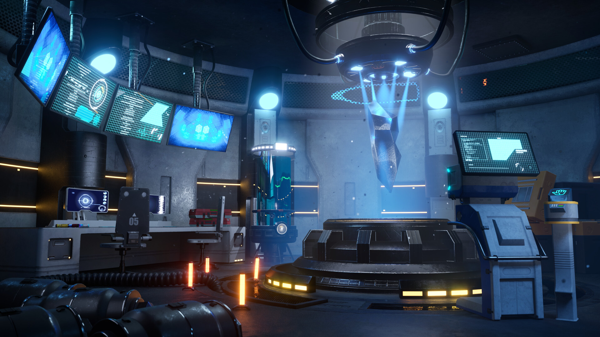 ArtStation - Sci-Fi Lab