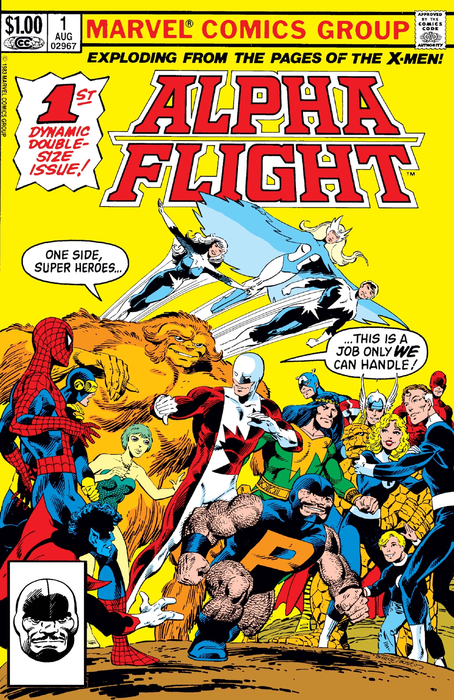 Hernan Cabrera - Alpha Flight anniversary - comic cover remake