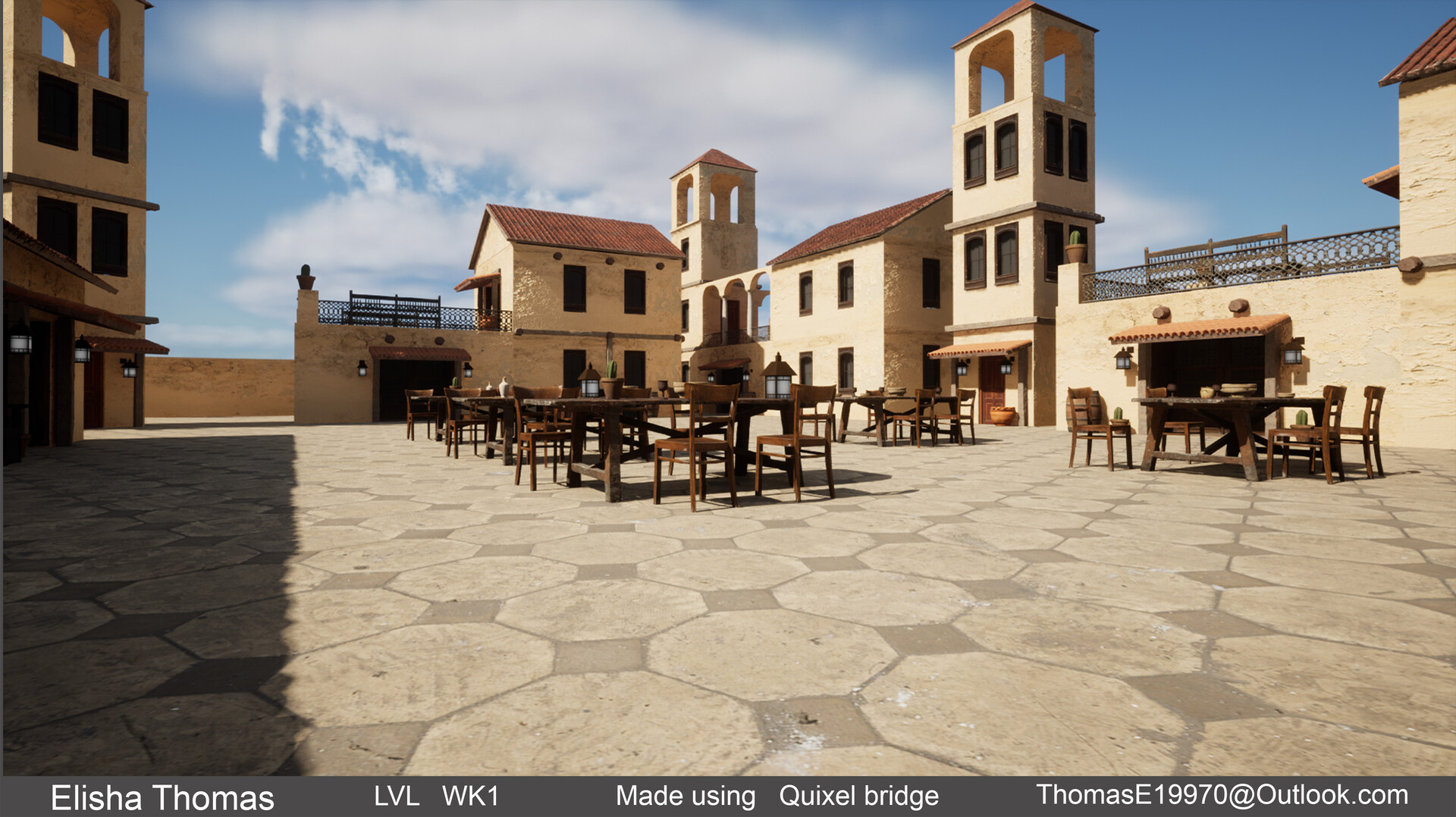 ArtStation - Courtyard