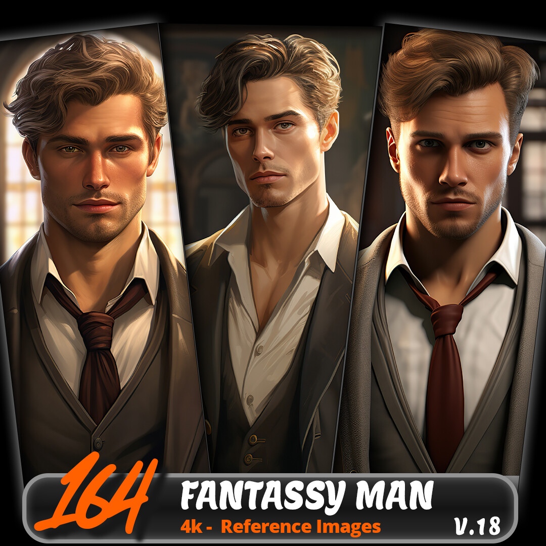 ArtStation - FANTASSY MAN VOL. 18/ 4K/ Reference Image