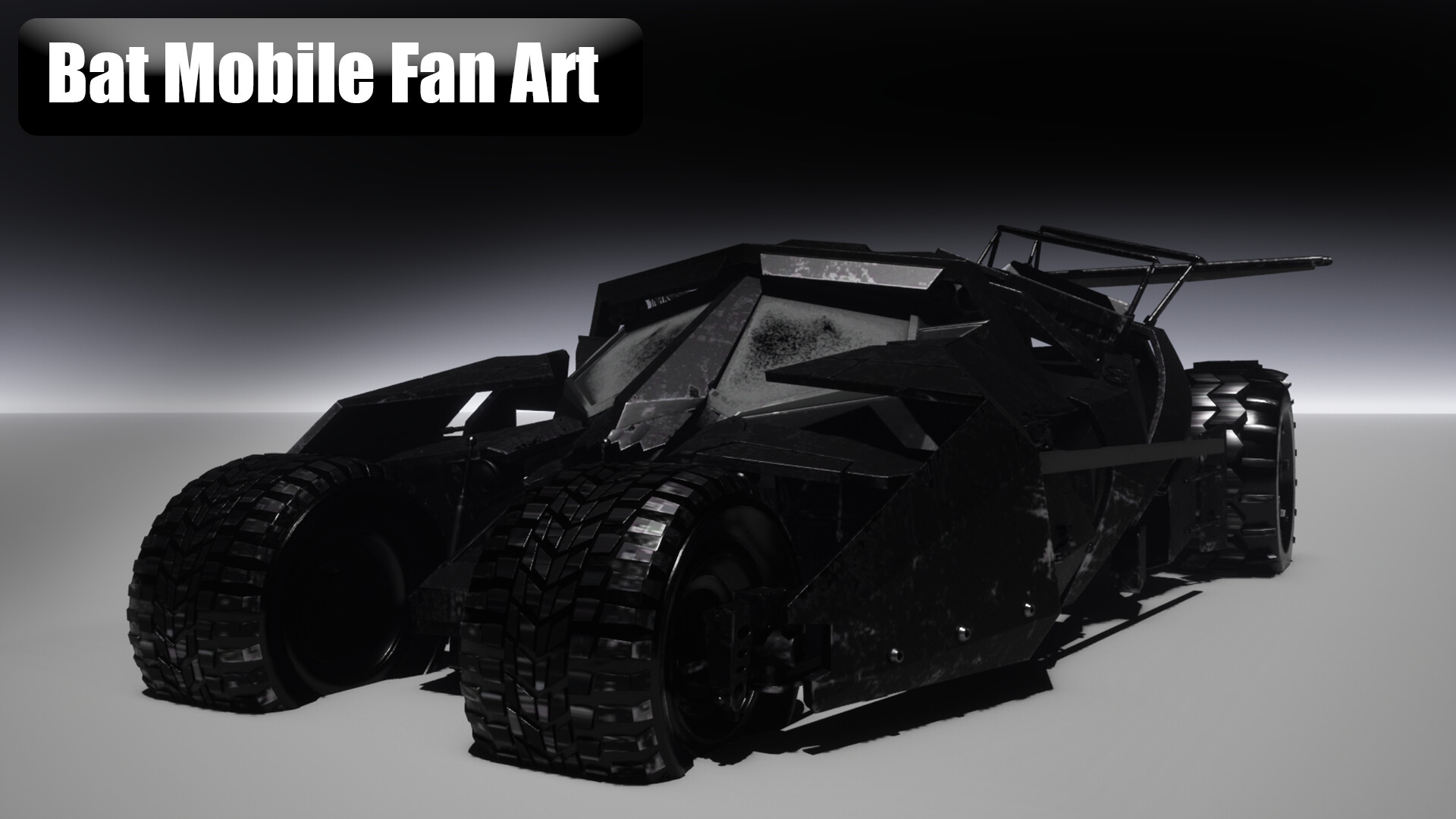 ArtStation - Fan Art: BatMobile
