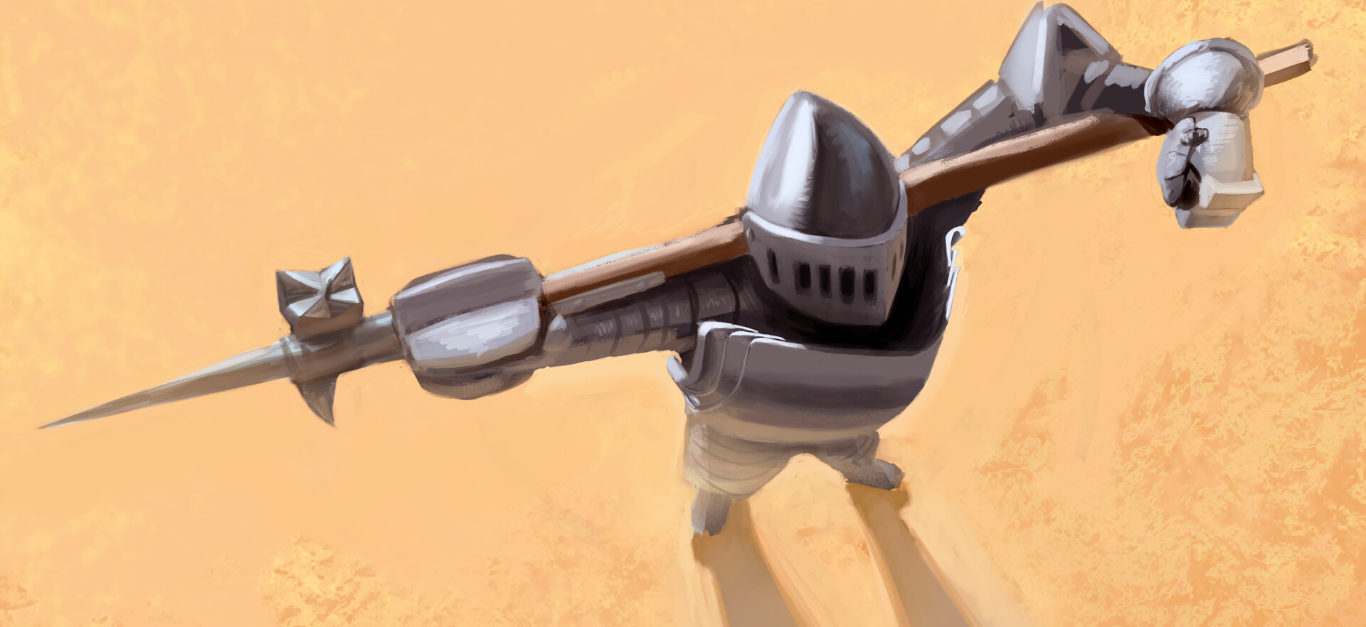 ArtStation - Loose brushwork exercise