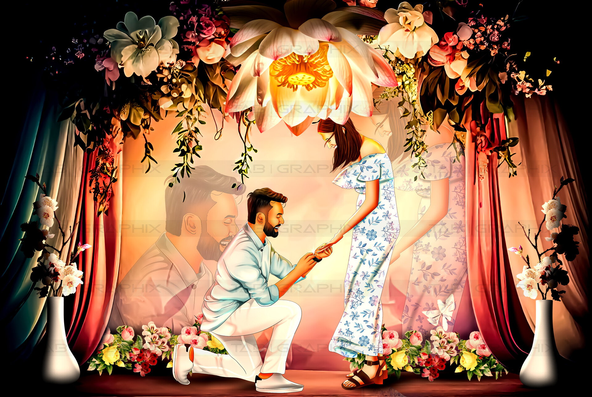 ArtStation - Custom Proposal Artwork