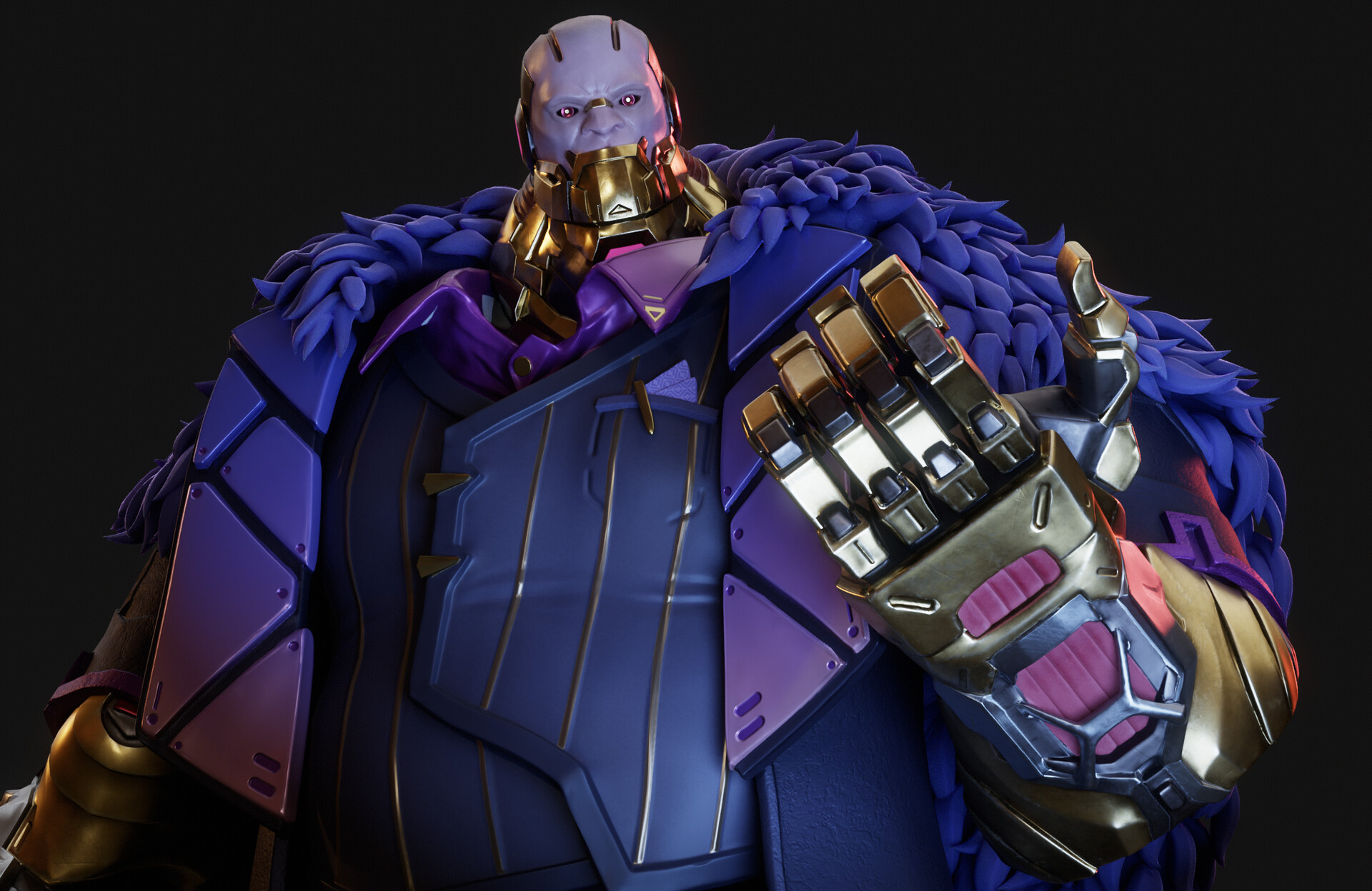 ArtStation - Cyberpunk Mafia Boss