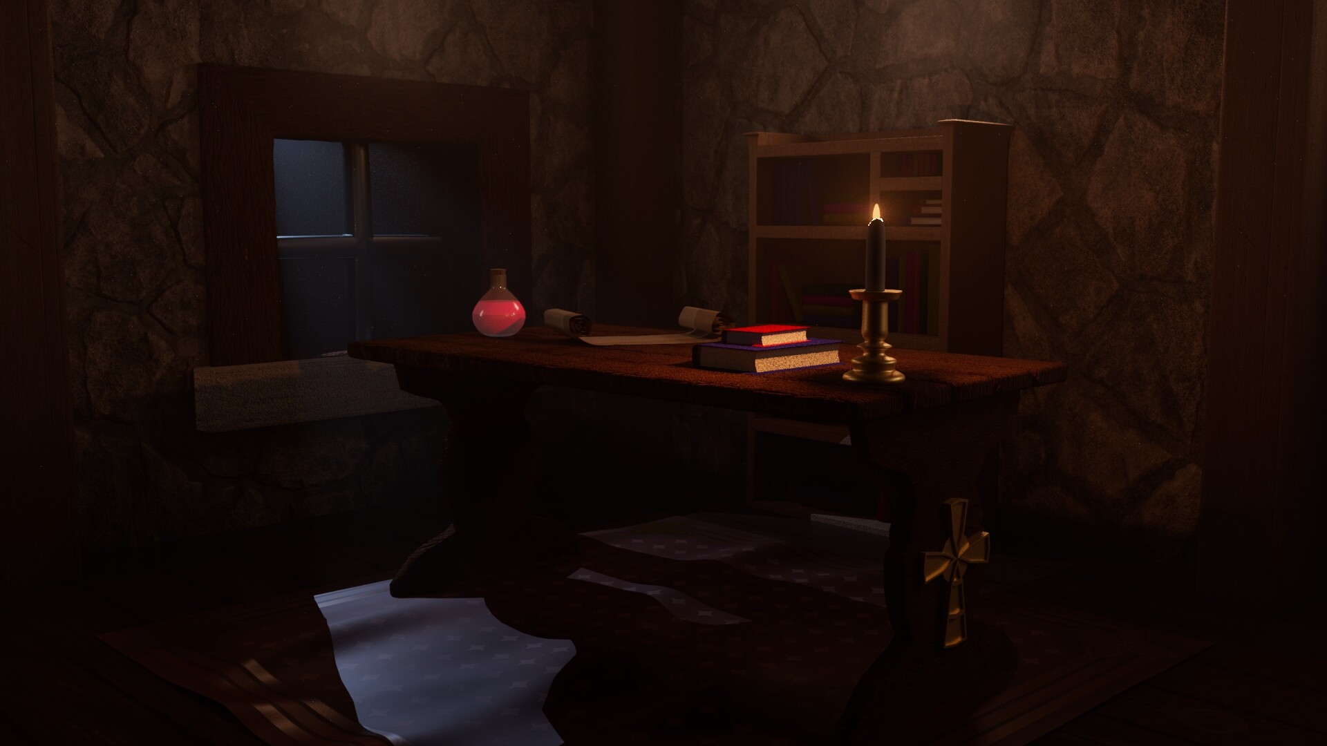 ArtStation - Sorcerer's Room