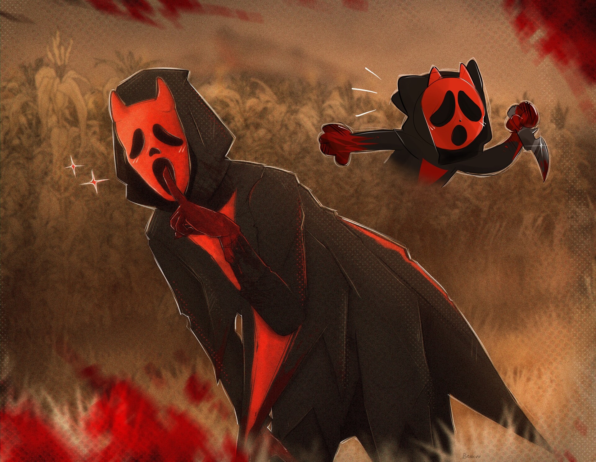 ArtStation - Ghost Face