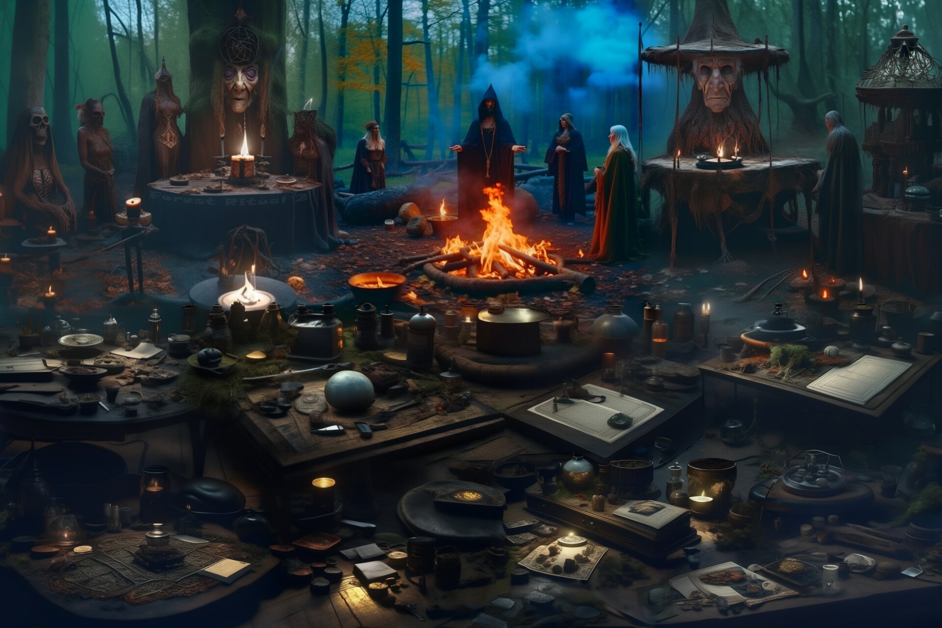 ArtStation - Forest Ritual 2