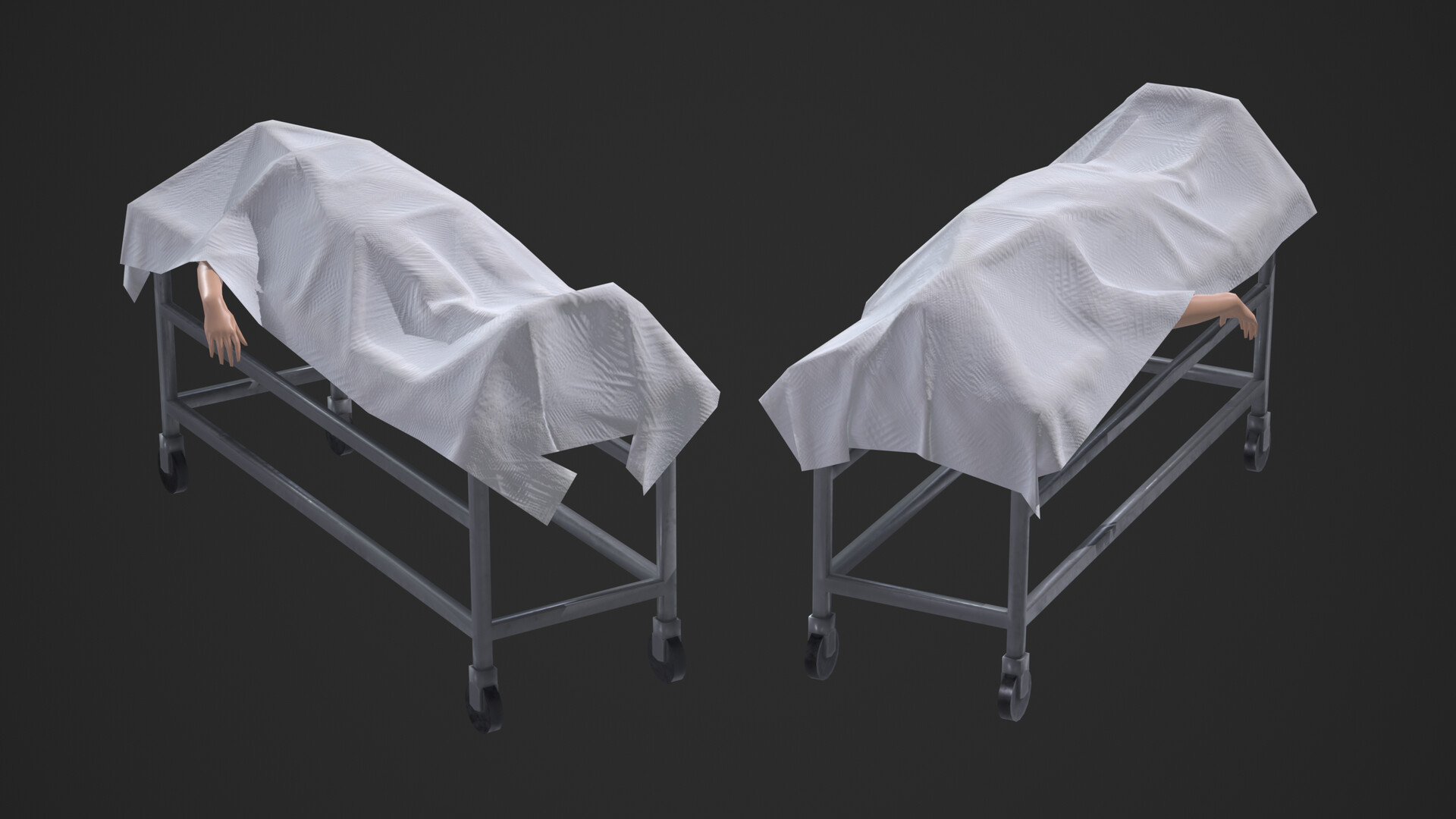 Celil Muştu - Corpse Models - Game Ready