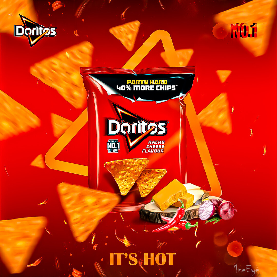 ArtStation - Doritos | Product Designing