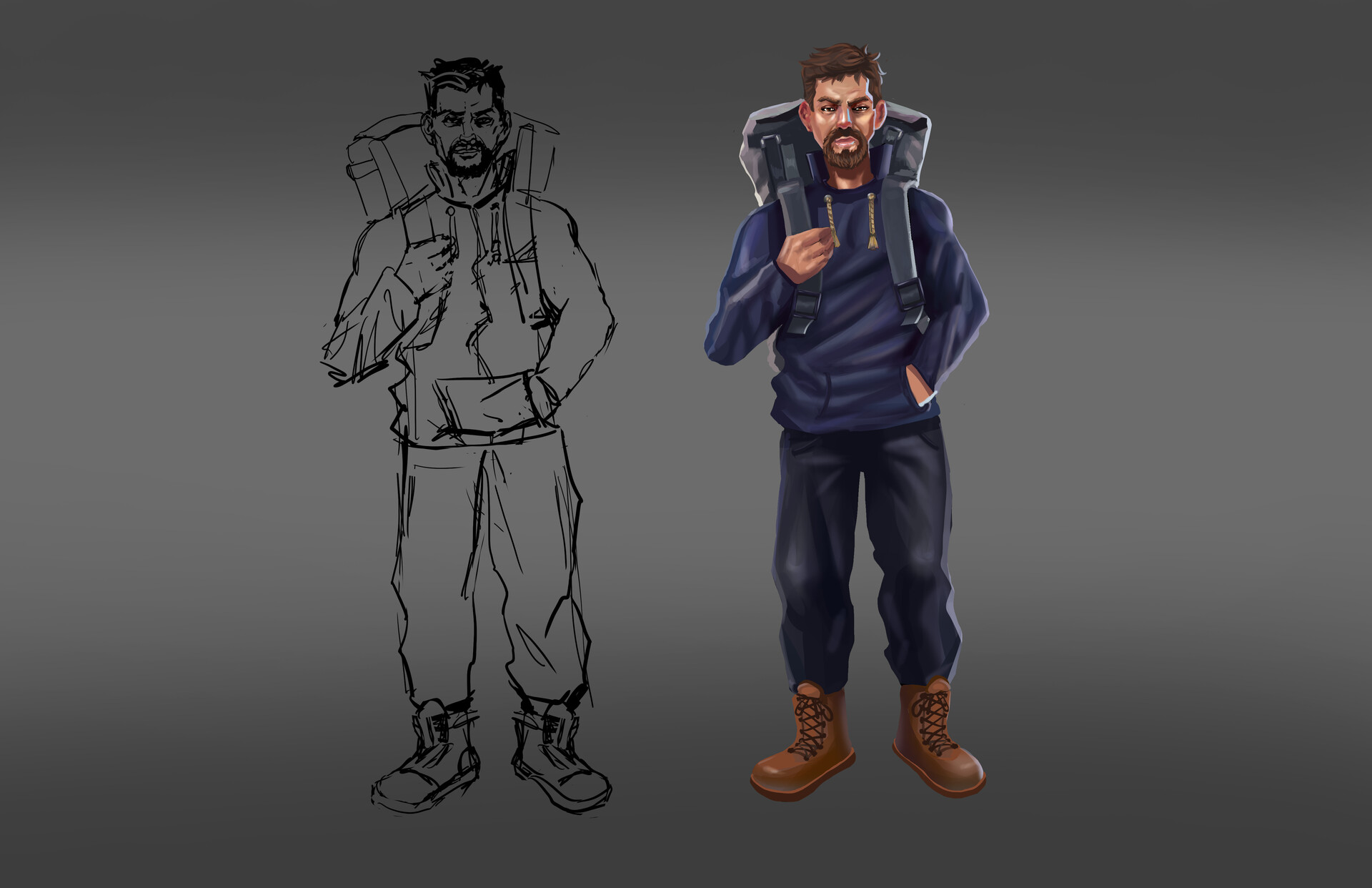ArtStation - Game character design, casual game