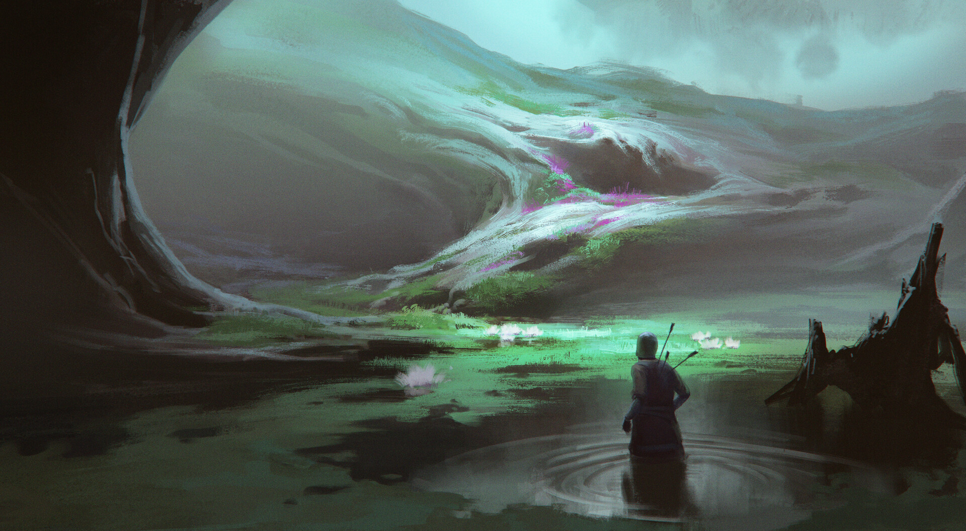 ArtStation - The Road to Hel - Roots of Yggdrasil