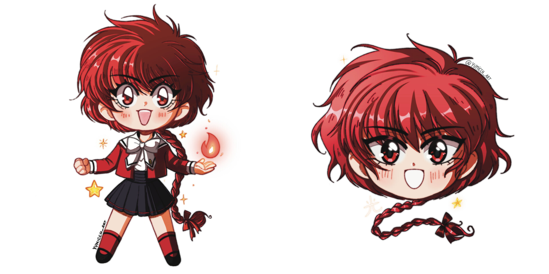 Yumi (yumicch) - Magic Knight Rayearth chibi