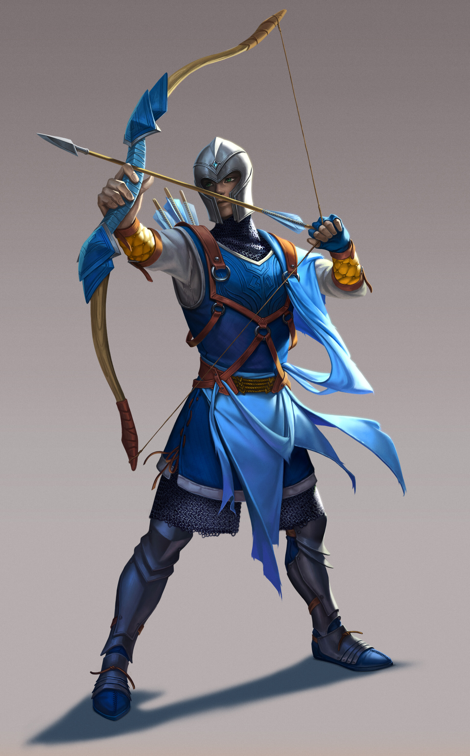 ArtStation - Heavy War Bows - Maniple Games