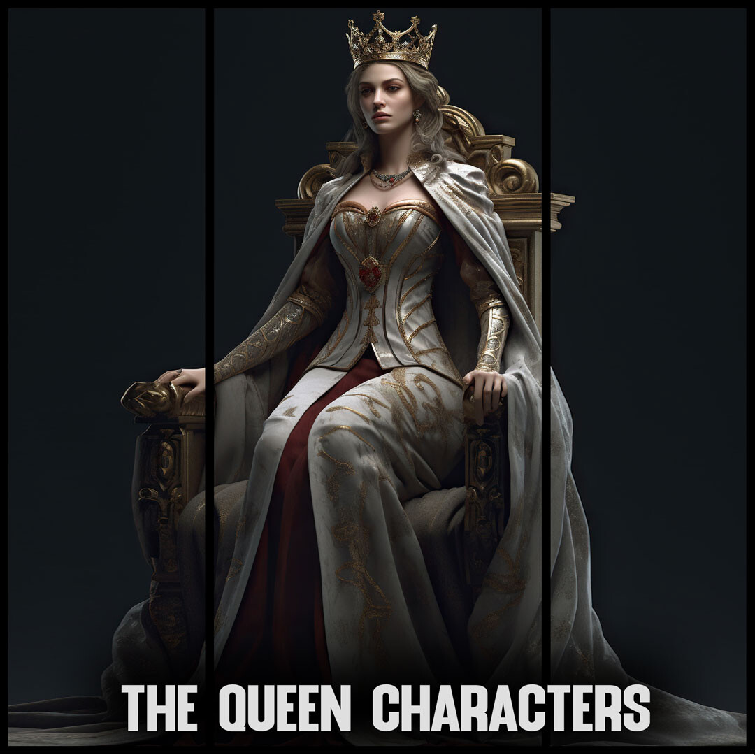 ArtStation - 300 The queen Characters