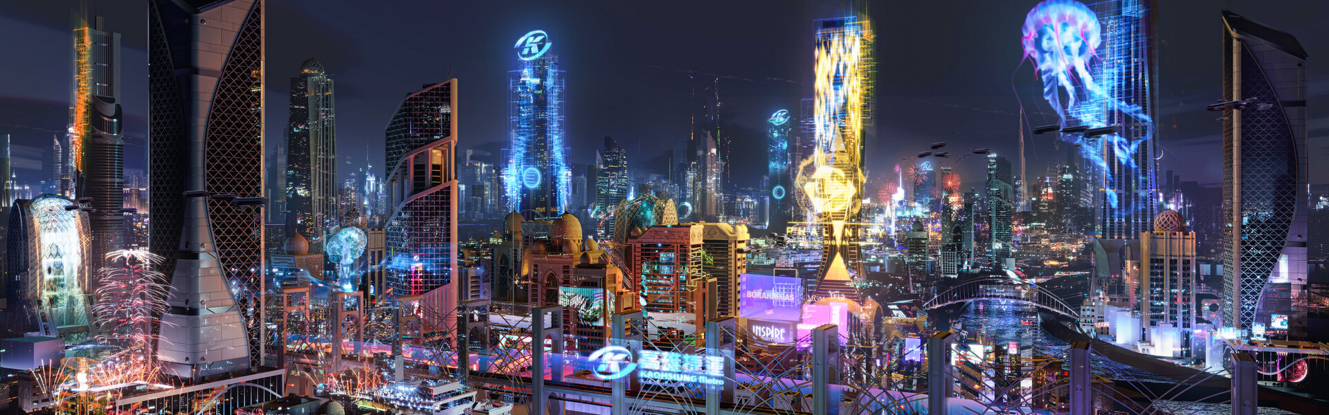 ArtStation - Future city 2