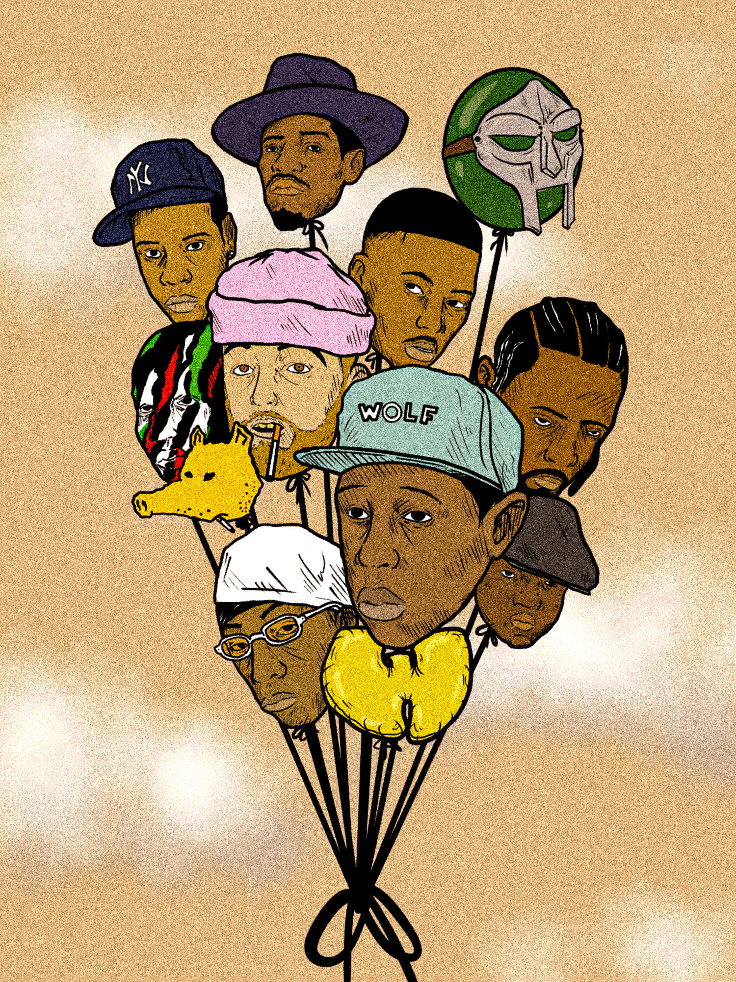 ArtStation - HIP HOP HEADS