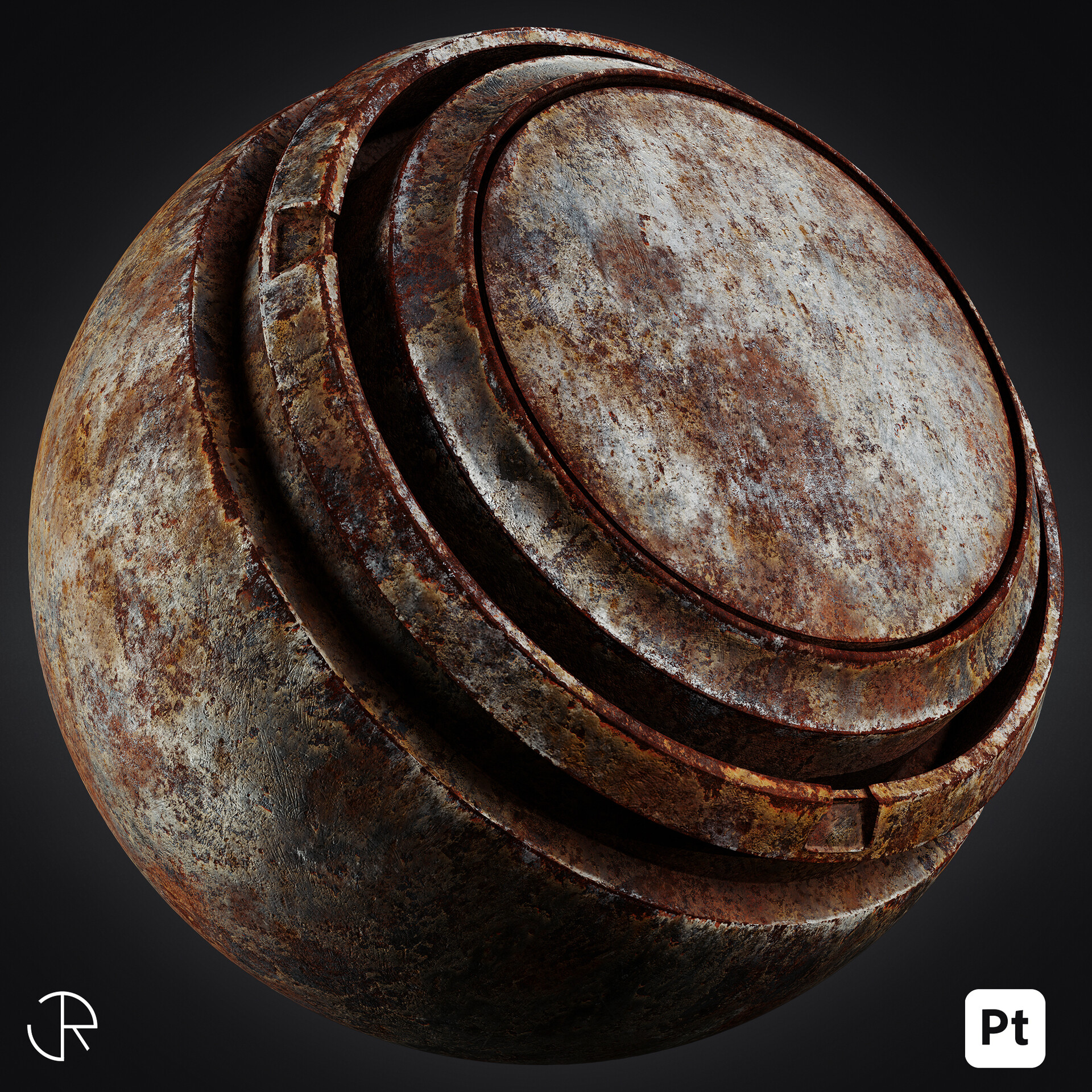 Javad Rajabzade - Post-Apocalyptic Metal Materials Substance 3d Painter