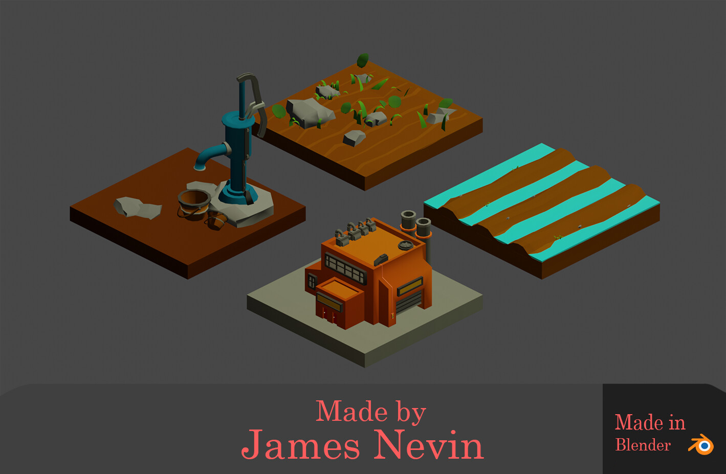 James Nevin - Ludum Dare 52 game jam assets