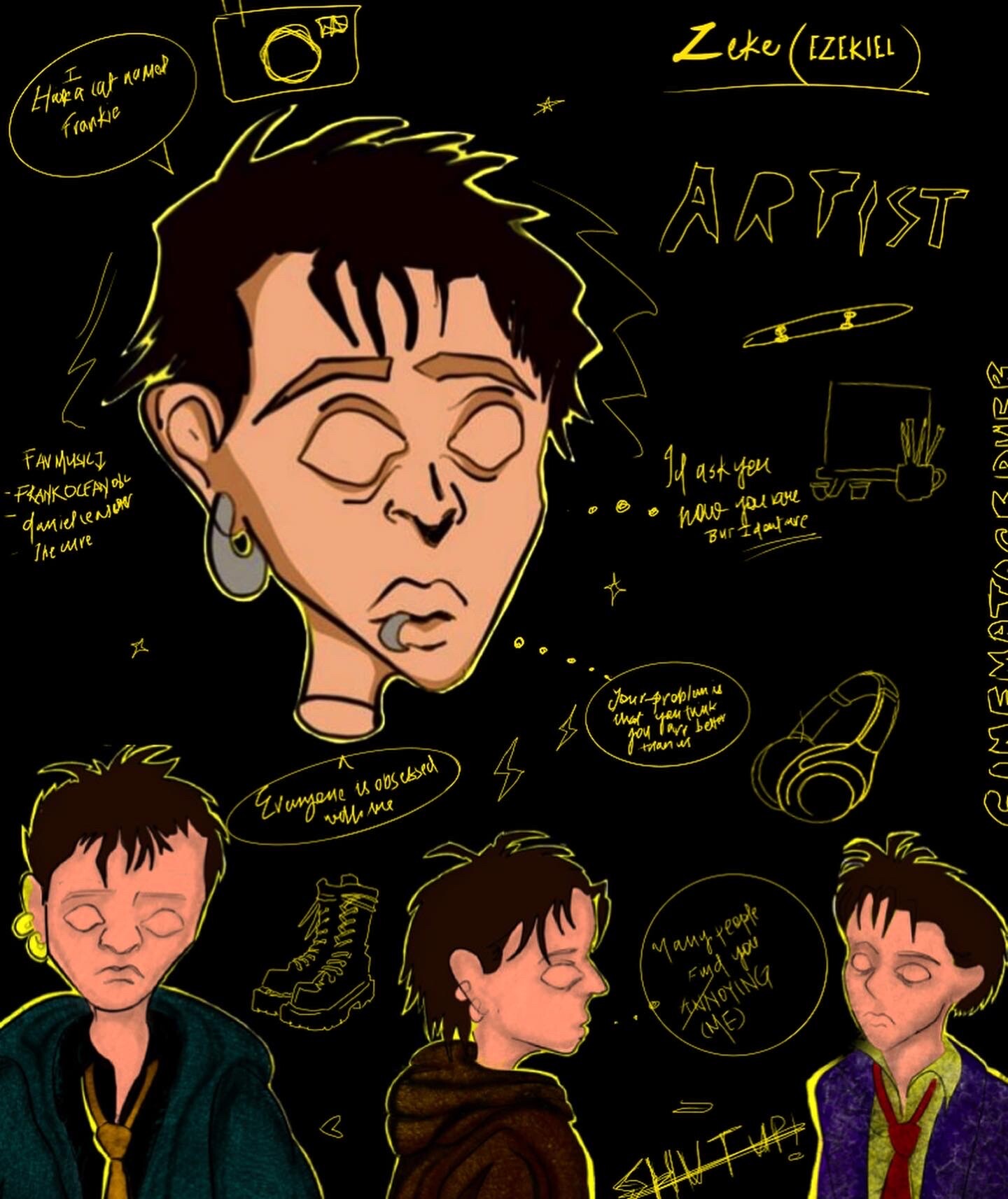 ArtStation - Zeke Character design