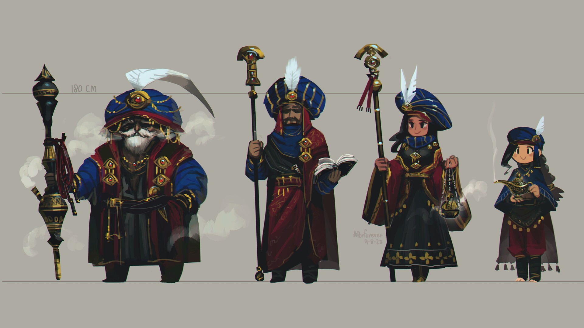 Middle East Wizards by Porforever : r/ImaginaryWizards